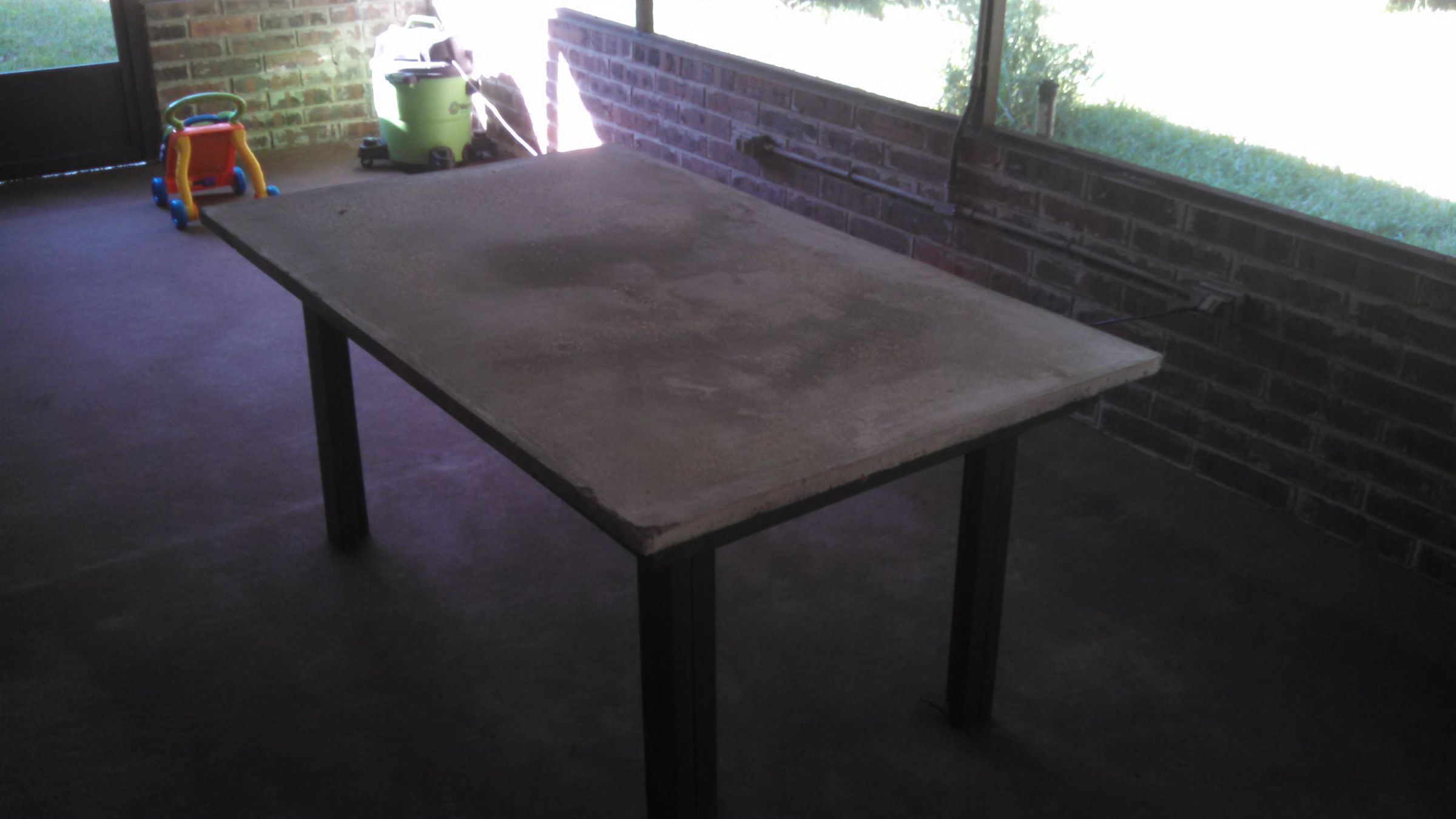 DIY Concrete Game Table Under $100 : 8 Steps (with Pictures ...