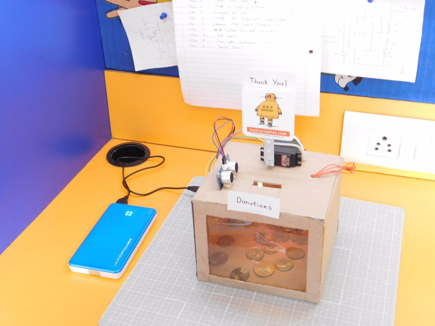 The Interactive Donation Box : 12 Steps (with Pictures) - Instructables