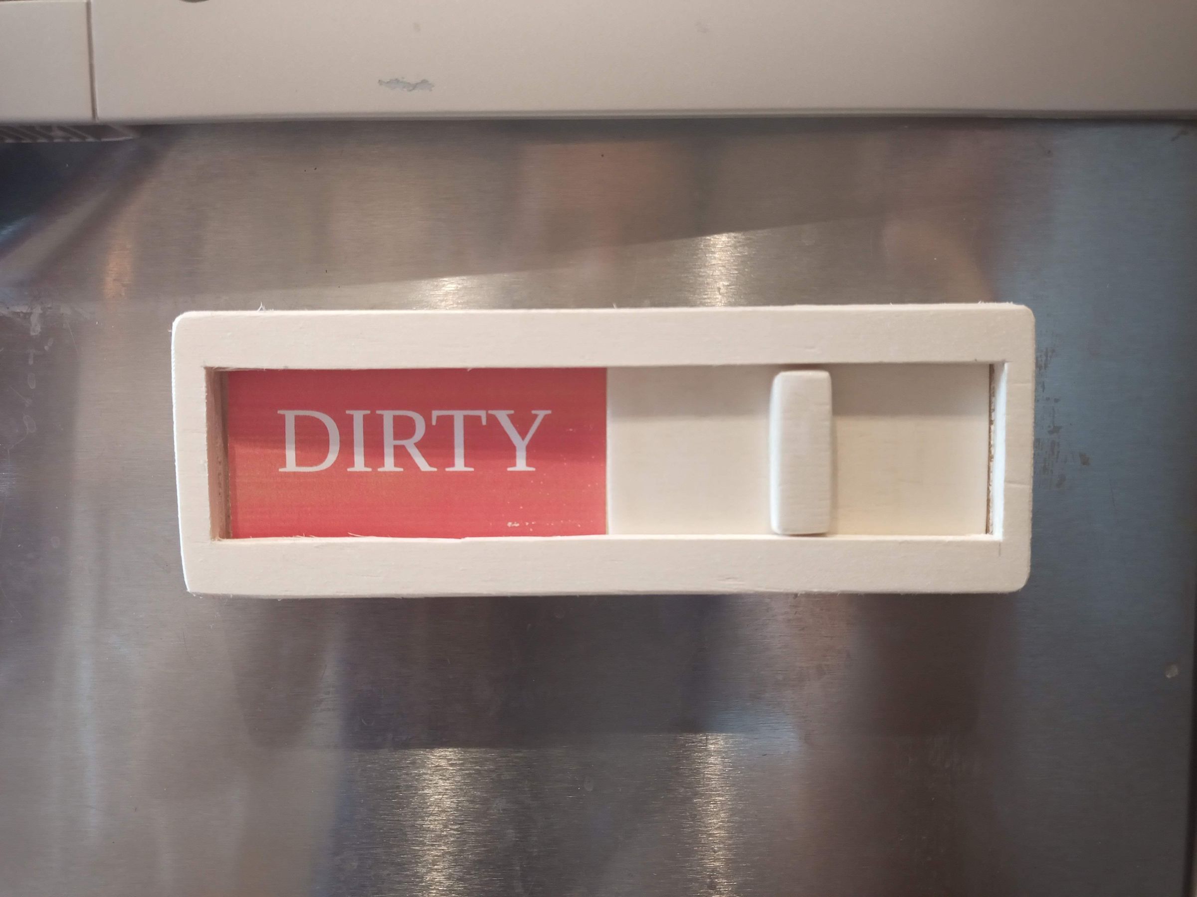 Dishwasher Dirty-Clean Sliding Indicator : 11 Steps (with Pictures ...