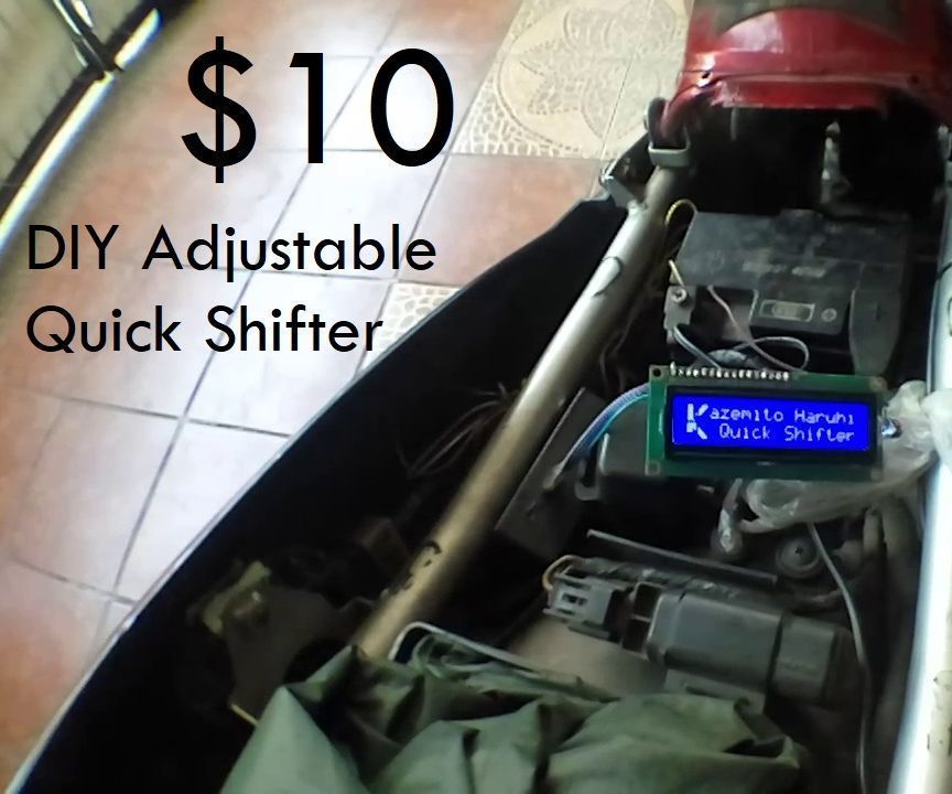Quick Shifter Under $50! Kazeshifter Arduino Adjustable Quick Shifter ...