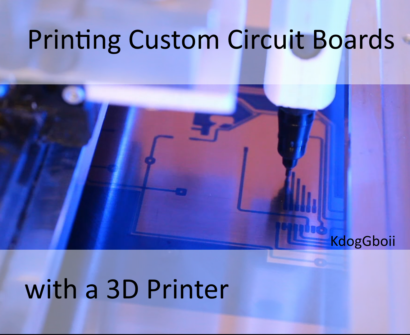 Printing Custom Circuit Boards With a 3D Printer : 7 Steps (with ...