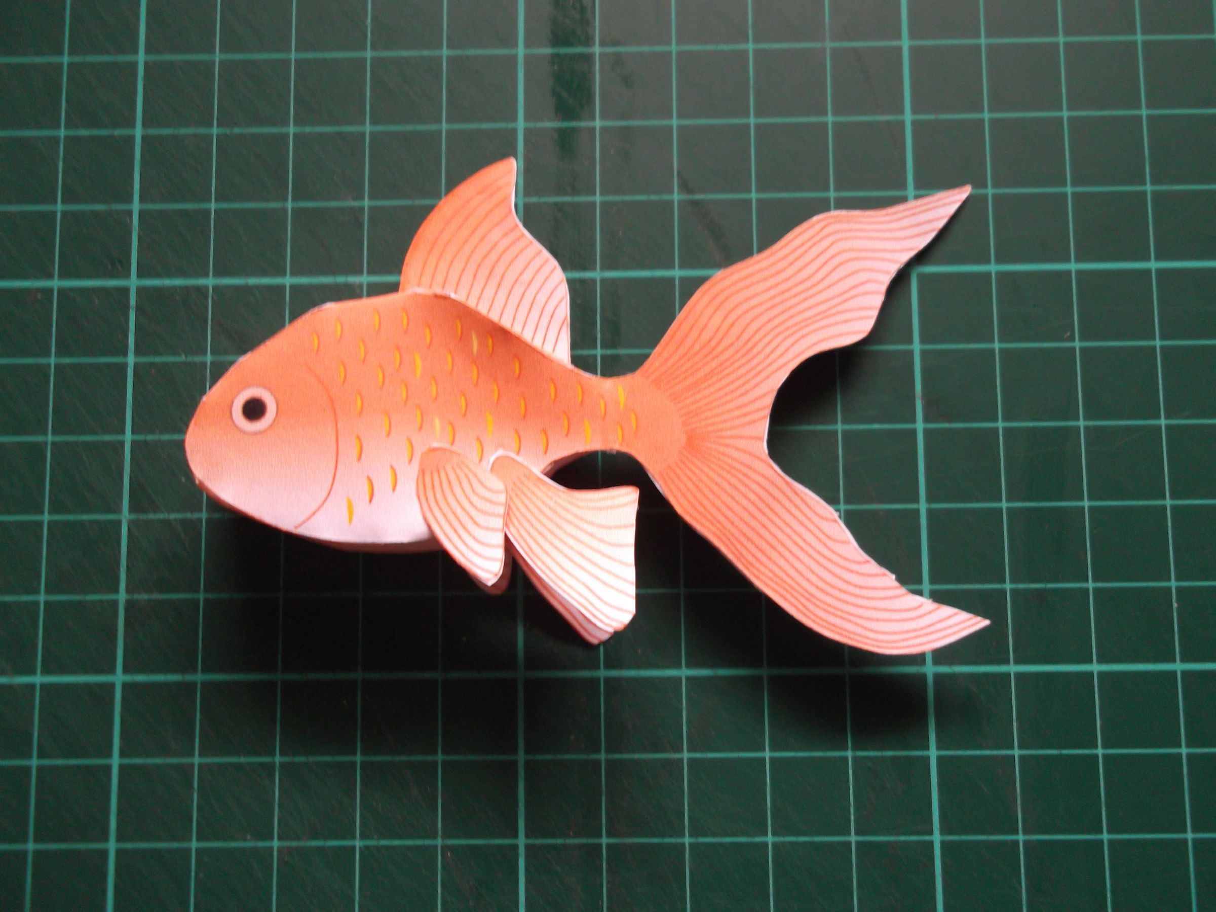 Papercraft Goldfish Robot : 11 Steps (with Pictures) - Instructables