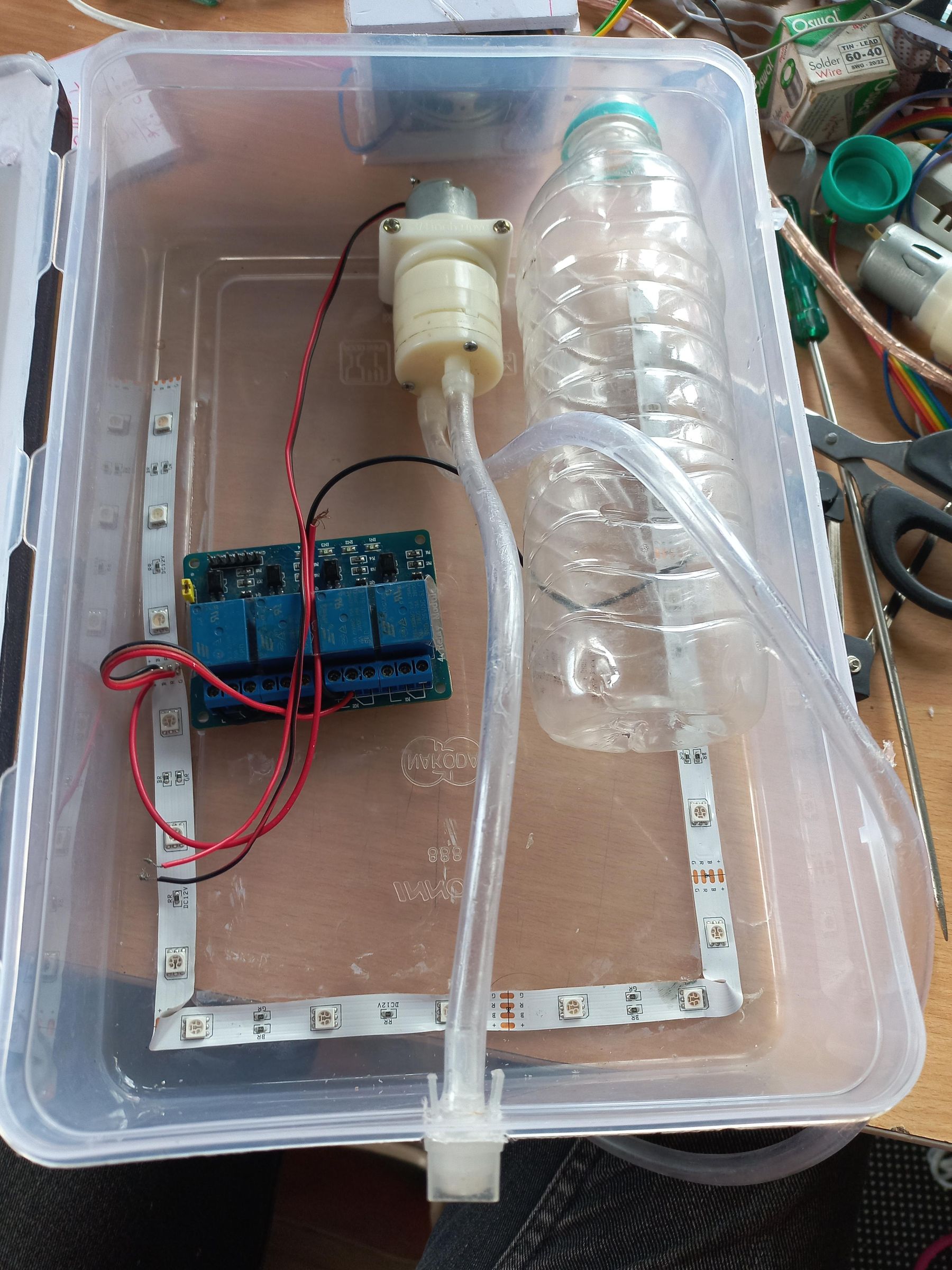 Smart Talking Fluid(sanitizer) Dispenser Using Arduino MEGA : 14 Steps ...