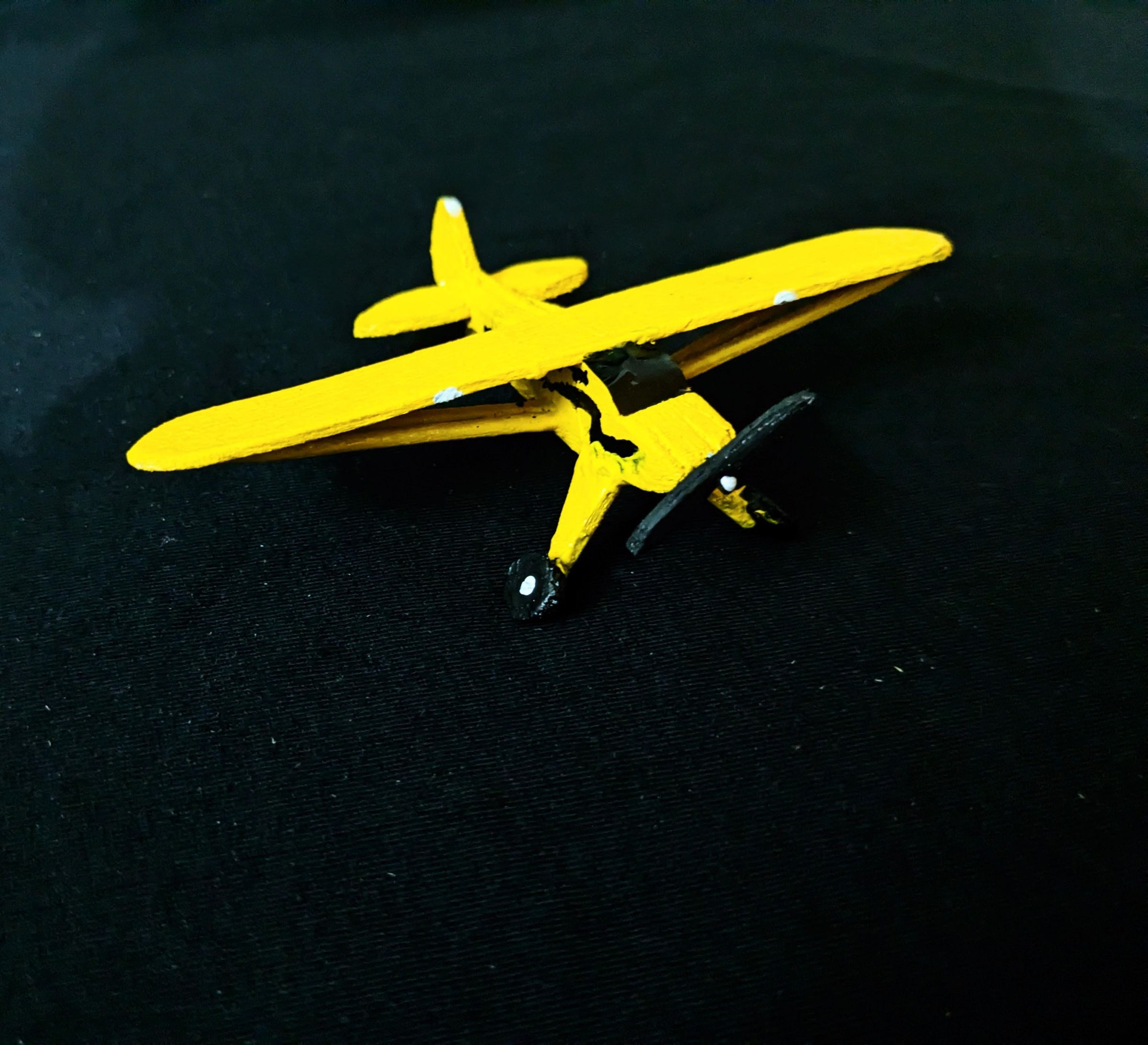 How to Make Miniature Scaled 200:1 Piper J3 Cub Model : 10 Steps (with ...