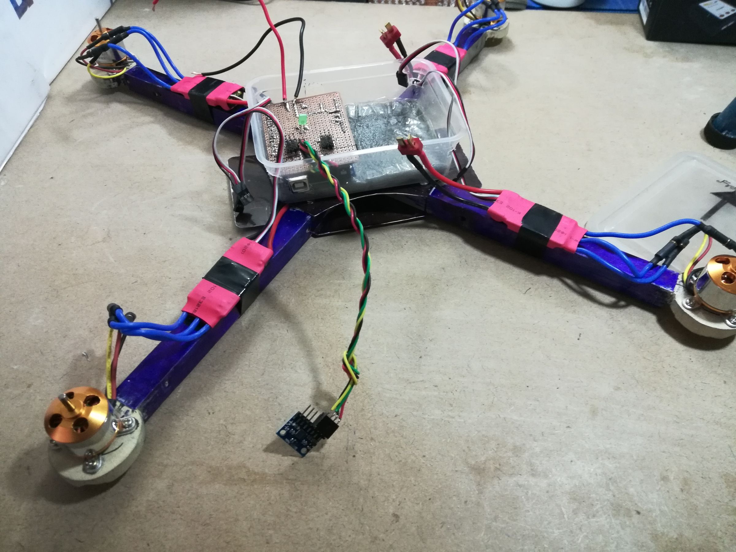 How to Make a Drone Using Arduino UNO | Make a Quadcopter Using ...