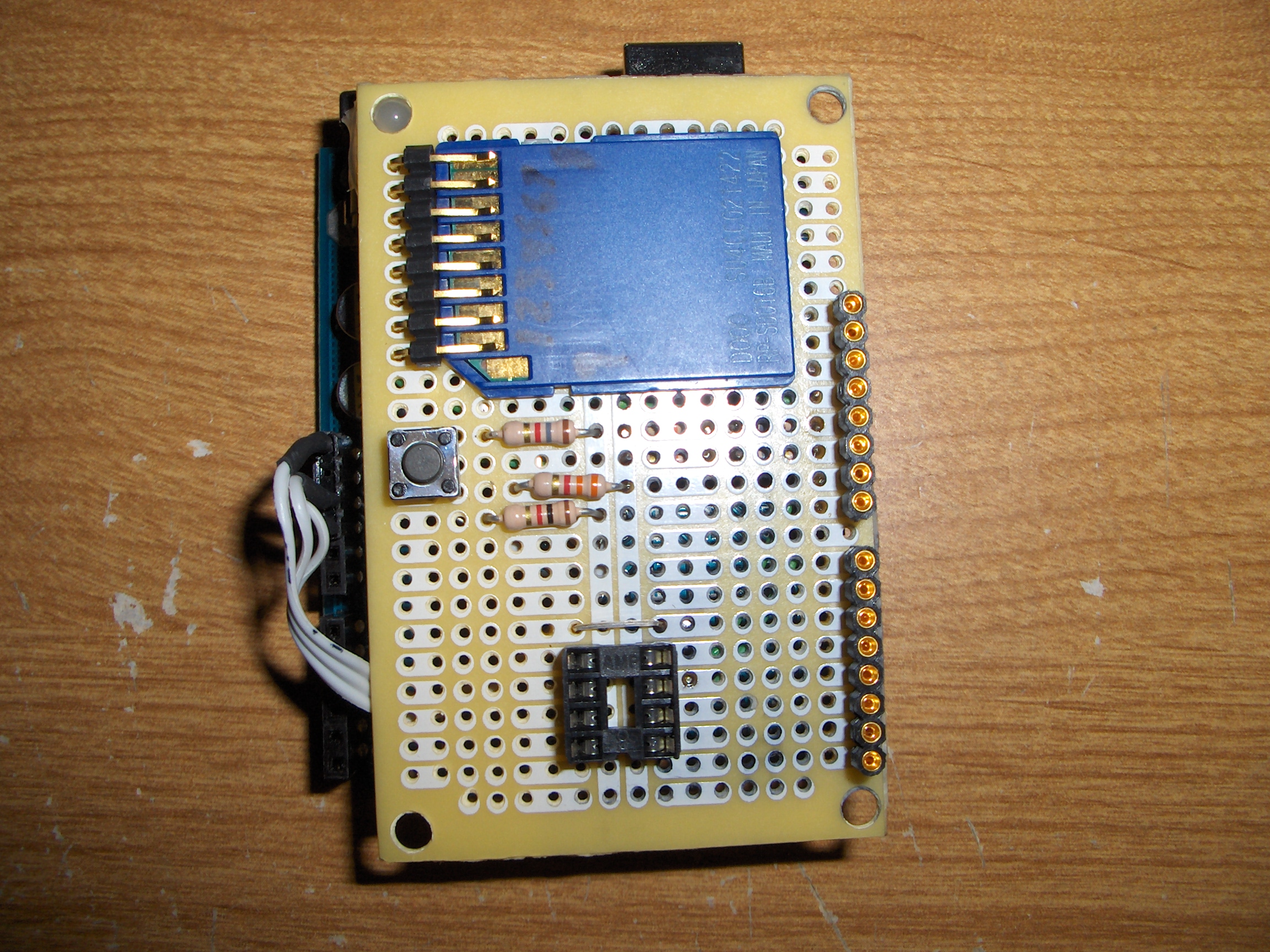 Cheap DIY SD Card Breadboard Socket : 8 Steps - Instructables