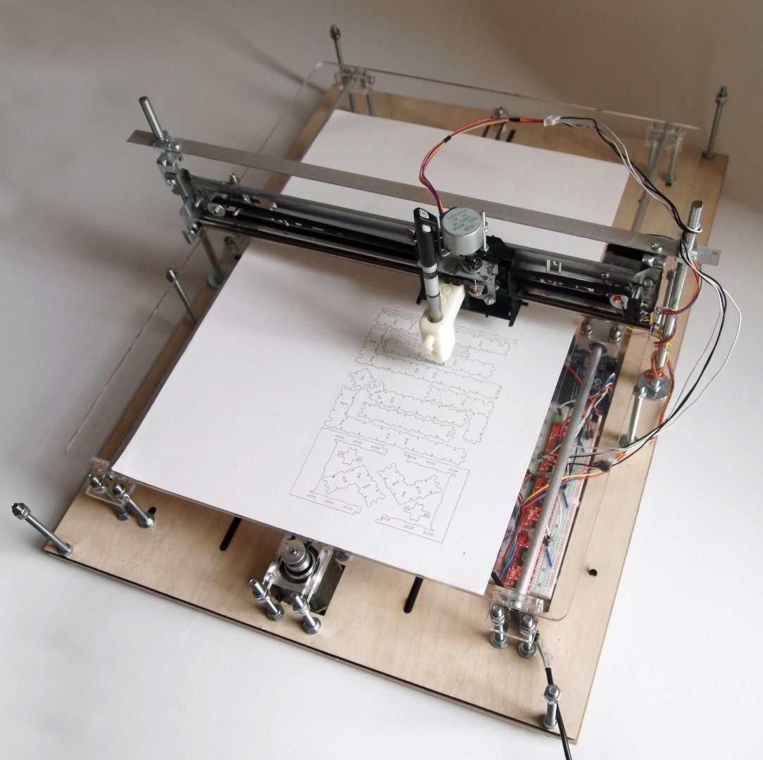 X-Y Plotter : 13 Steps (with Pictures) - Instructables