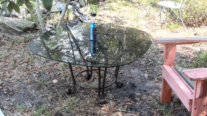 Trash to Treasure 5 Garden-patio Table : 3 Steps - Instructables