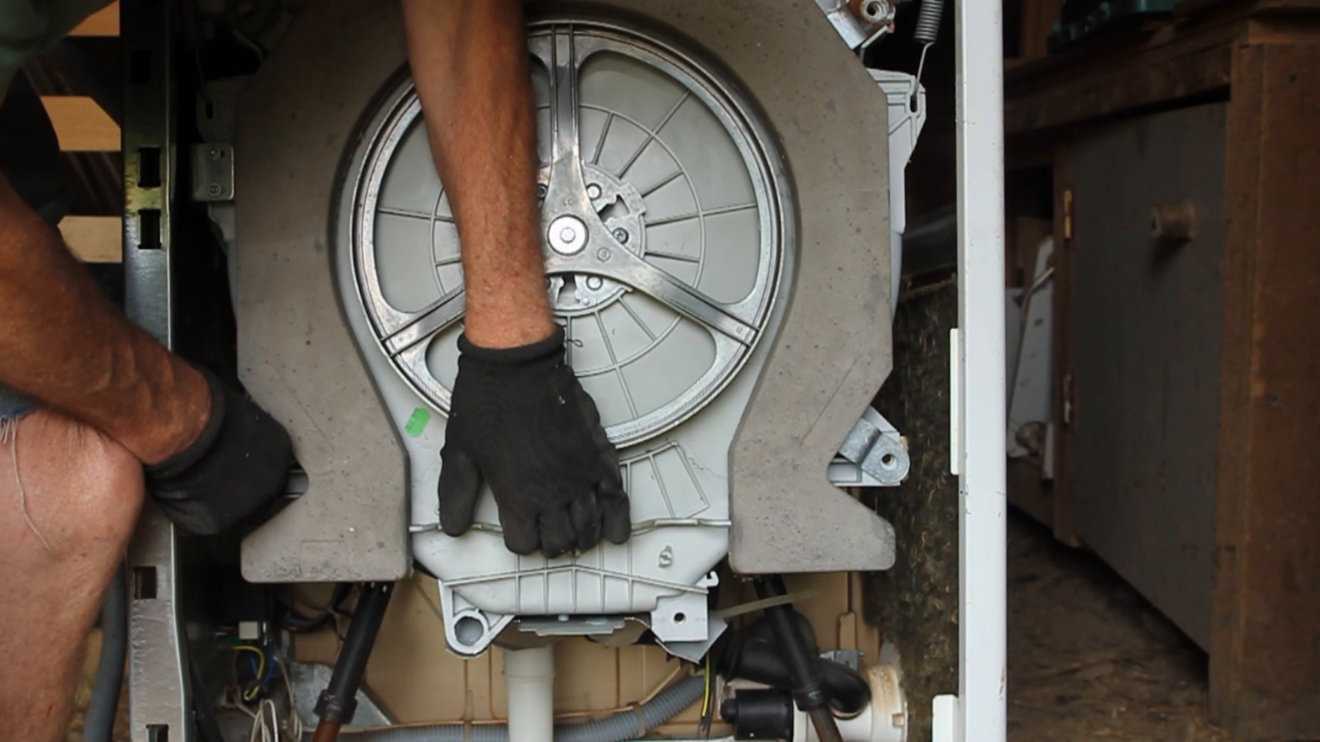 Reusing a Defunct Top-Loading Washing Machine by Converting It to Pedal ...