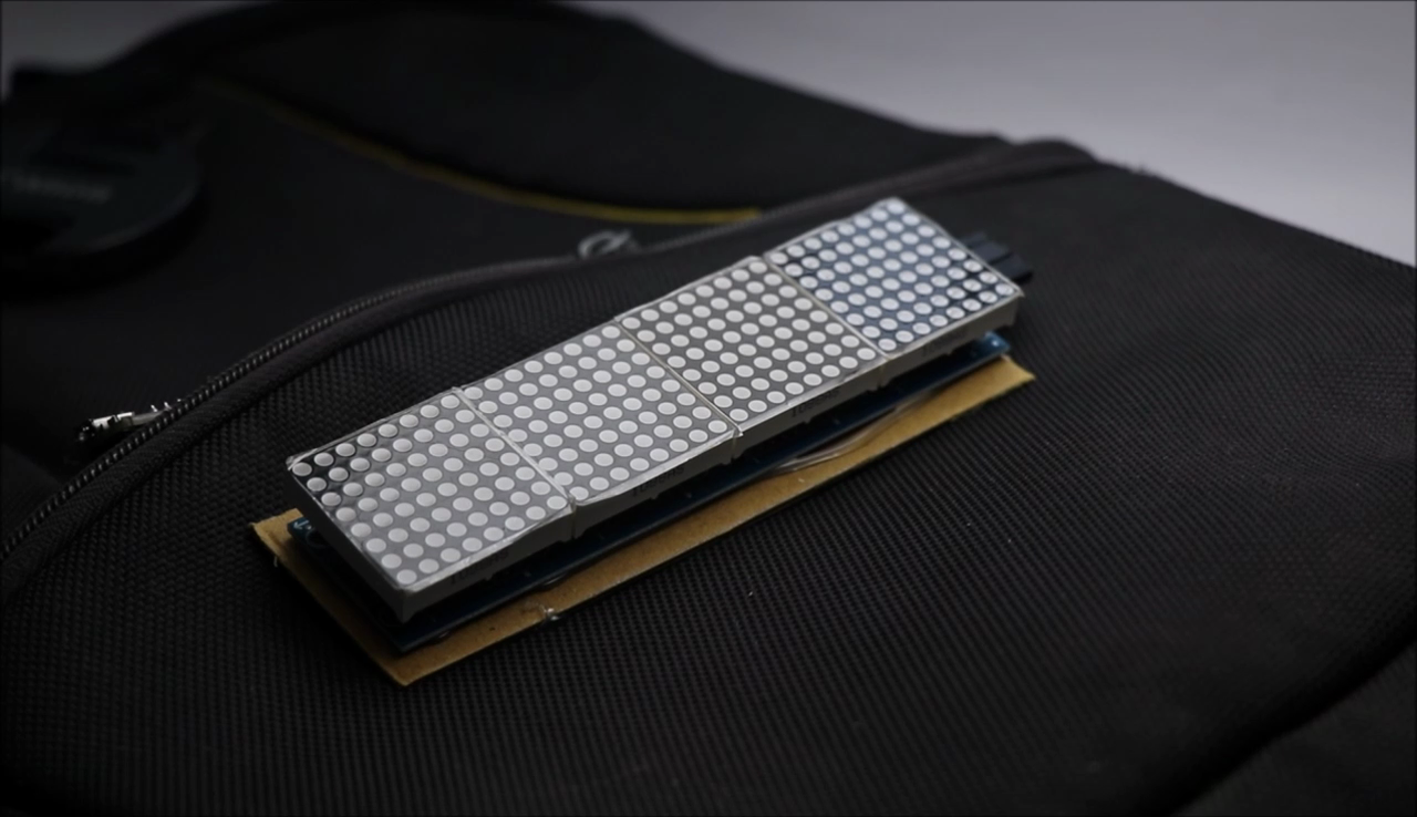 LED Backpack With Programmable LED Display : 6 Steps (with Pictures ...