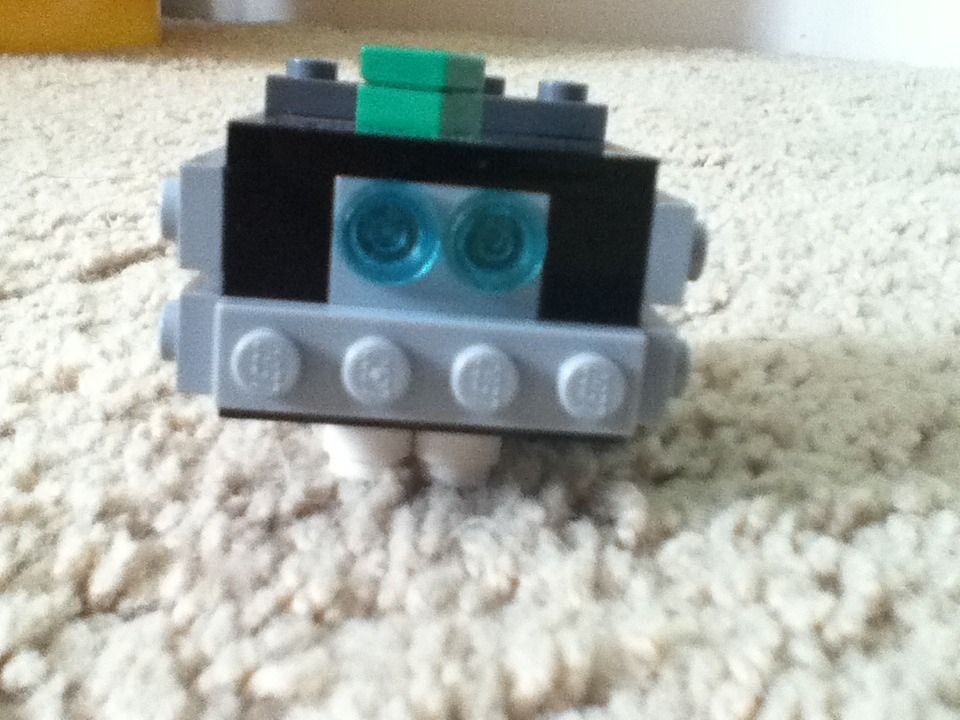 Lego Minecraft Micromobs: Ghast & Slime With Ghastly Armor : 3 Steps ...