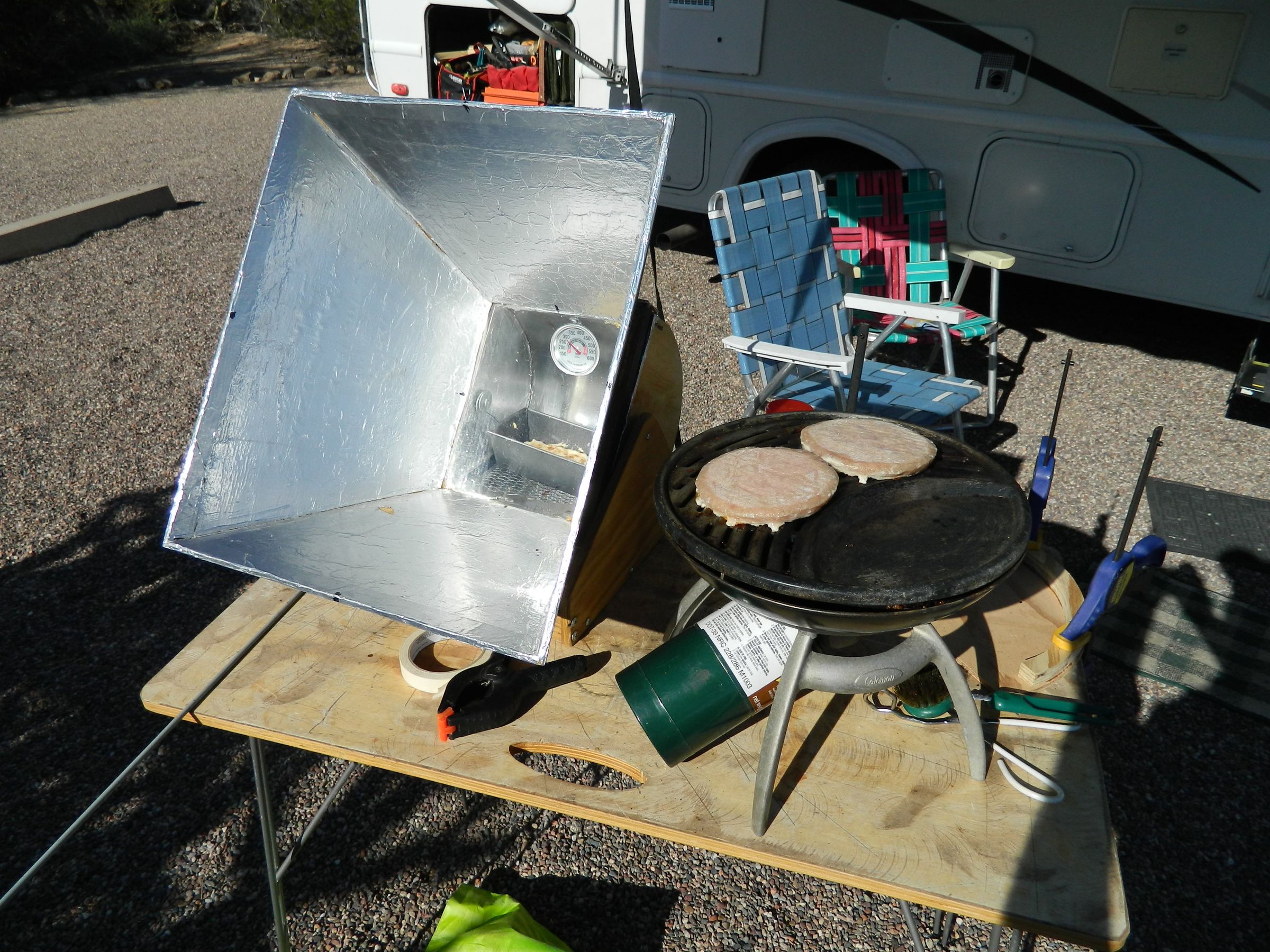 "The Solar Baby" Solar Oven, Cooker. : 4 Steps (with Pictures ...