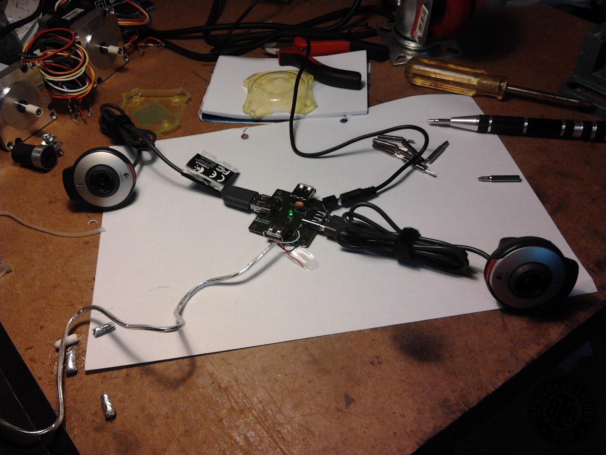 Adding an External Power Supply to a Cheap USB Hub : 5 Steps ...