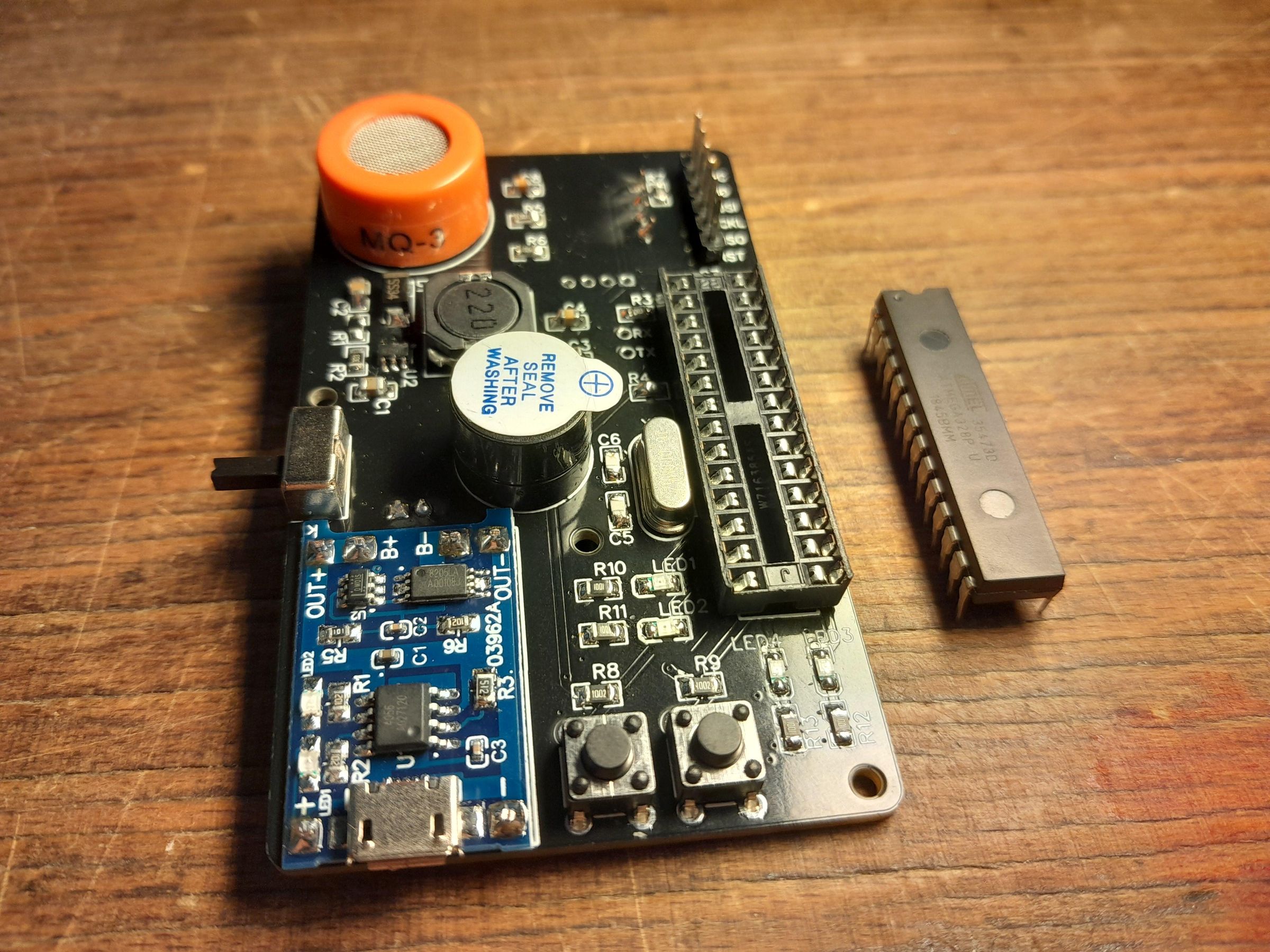 DIY Breath Analyzer With the MQ3 : 7 Steps (with Pictures) - Instructables