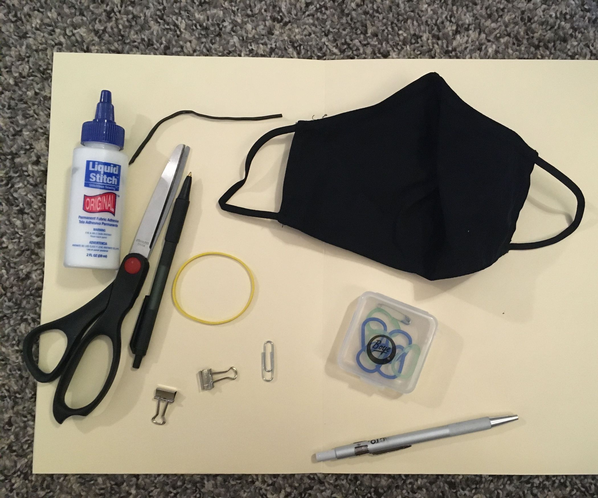 Custom-fit a Target Face Mask (no Sewing) : 3 Steps - Instructables