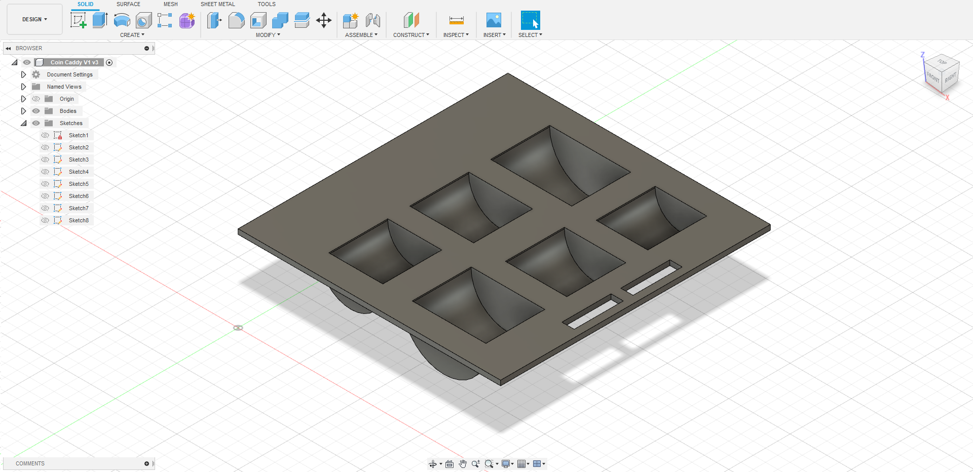 Coin Caddy and CD Holder - Organisers for Your Car : 8 Steps (with ...