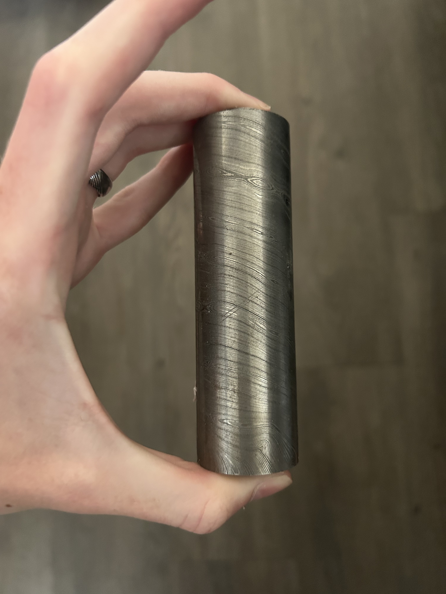 Stainless Steel Damascus Rings : 6 Steps (with Pictures) - Instructables