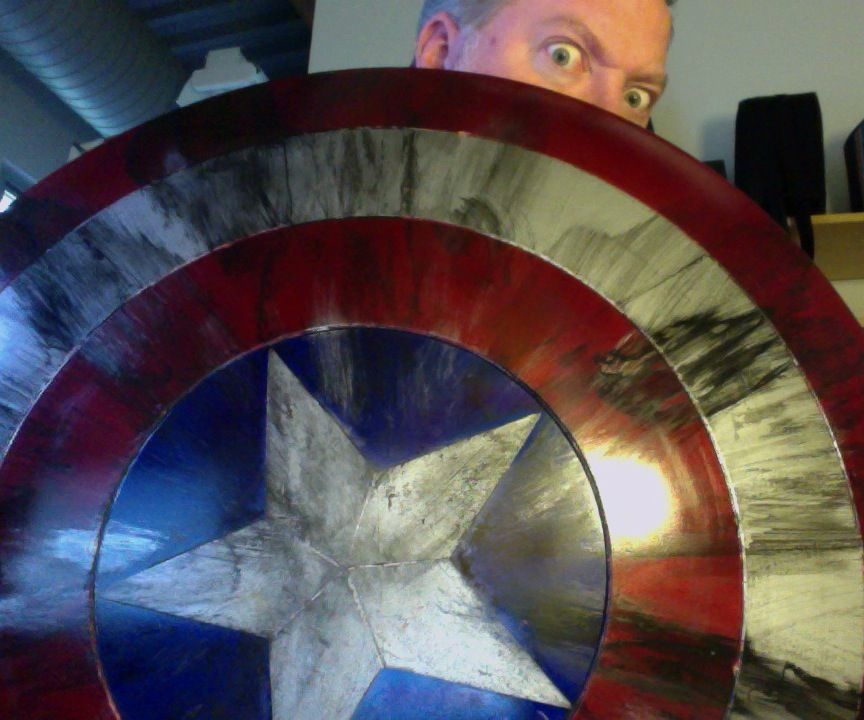 Yet Another Captain America Shield.. for Pretty Cheap. : 8 Steps (with ...