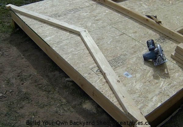How to Build Shed Roof Rafters : 5 Steps - Instructables