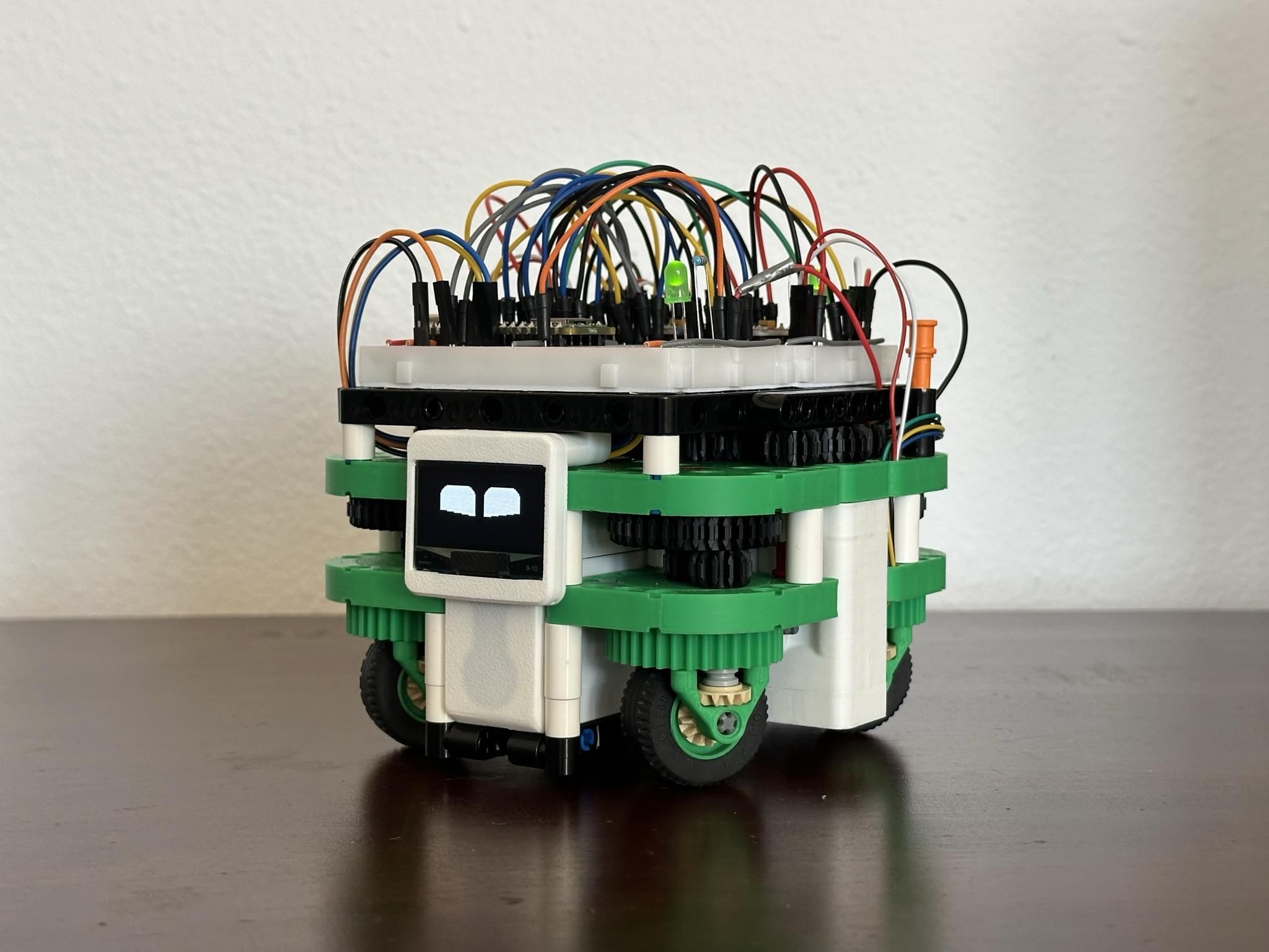 Swervebot: 3d-Printed Lego-compatible Omnidirectional Robot : 7 Steps (with Pictures ...