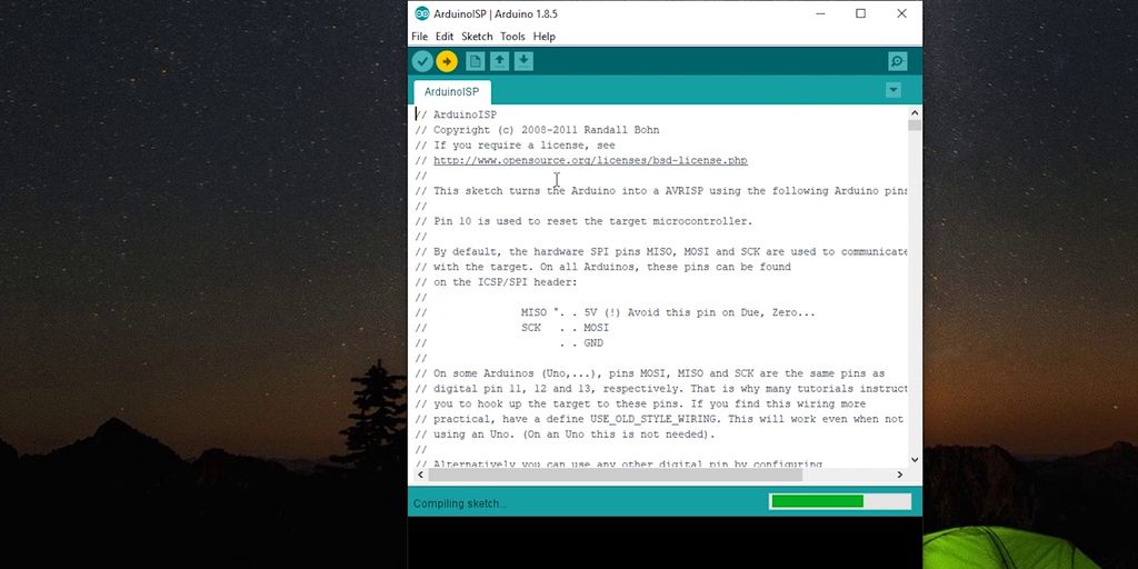 How To Program 8051 Using Arduino Trybotics 2516