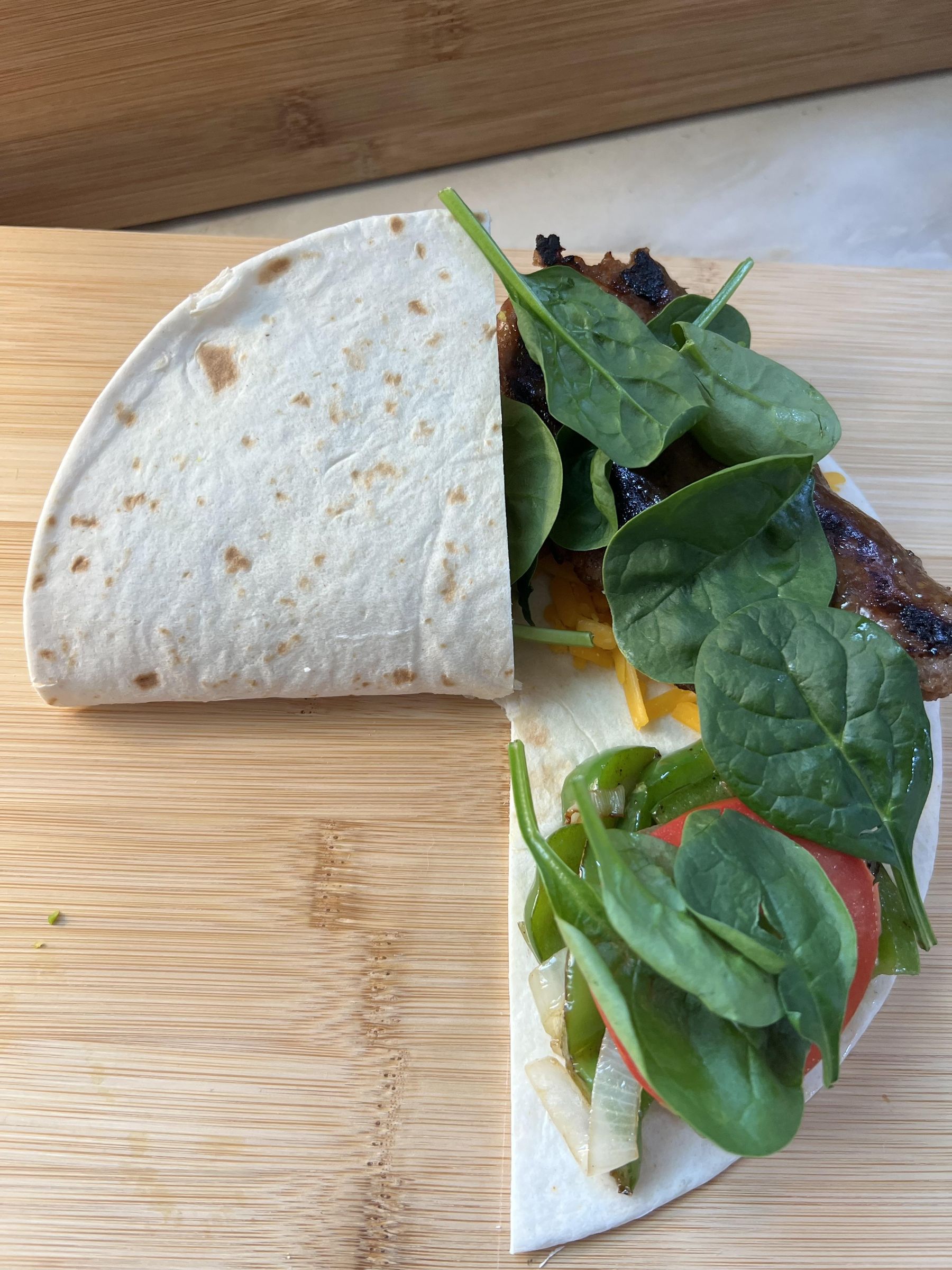 Sausage-Stuffed Folded Tortilla Sandwich : 24 Steps (with Pictures ...