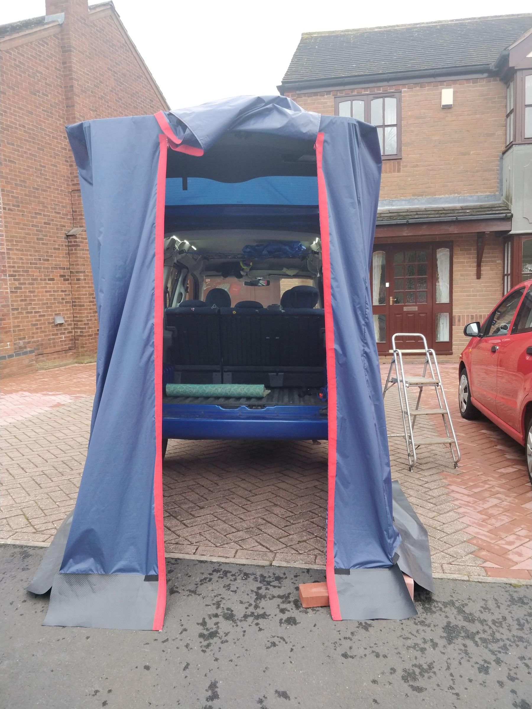 Boot Tent /packashack /carannex /changing Tent : 10 Steps - Instructables