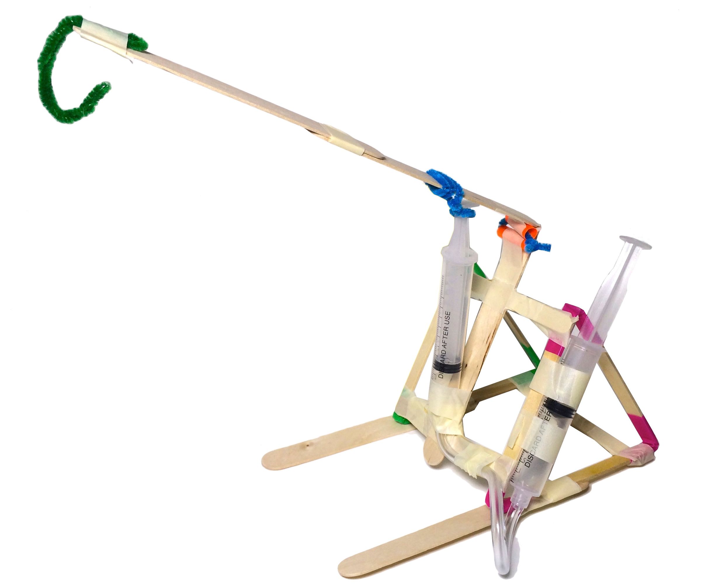 Simple Pneumatic Machine - Easy and Fun STEM Project for Kids : 6 Steps ...