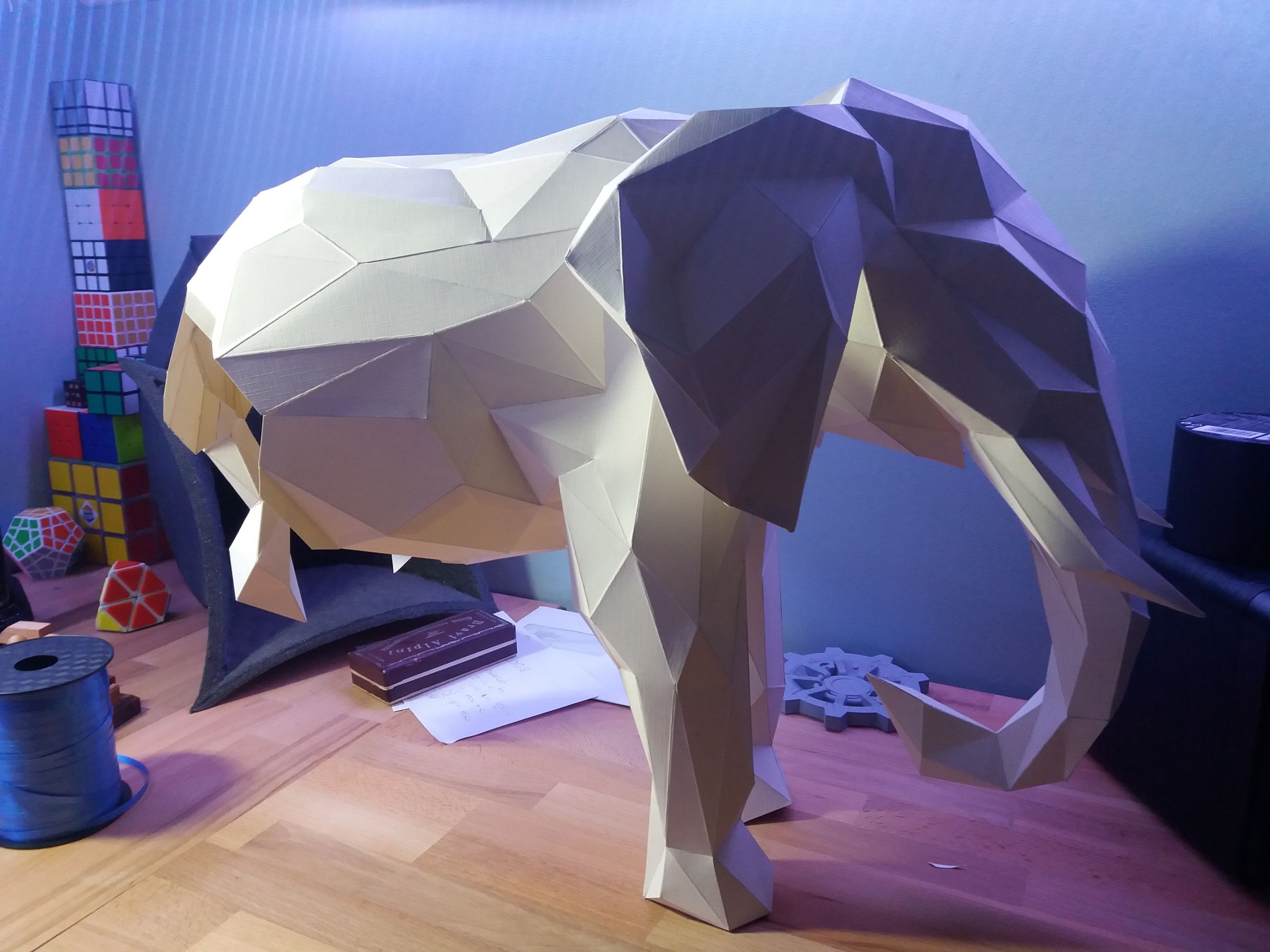 Low-Poly Paper Sculptures : 3 Steps (with Pictures) - Instructables
