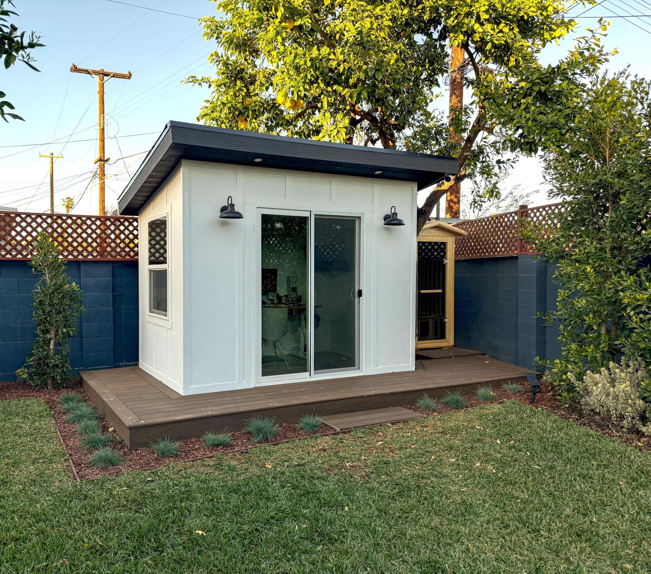 Micro Images Of Back Yard Buildings