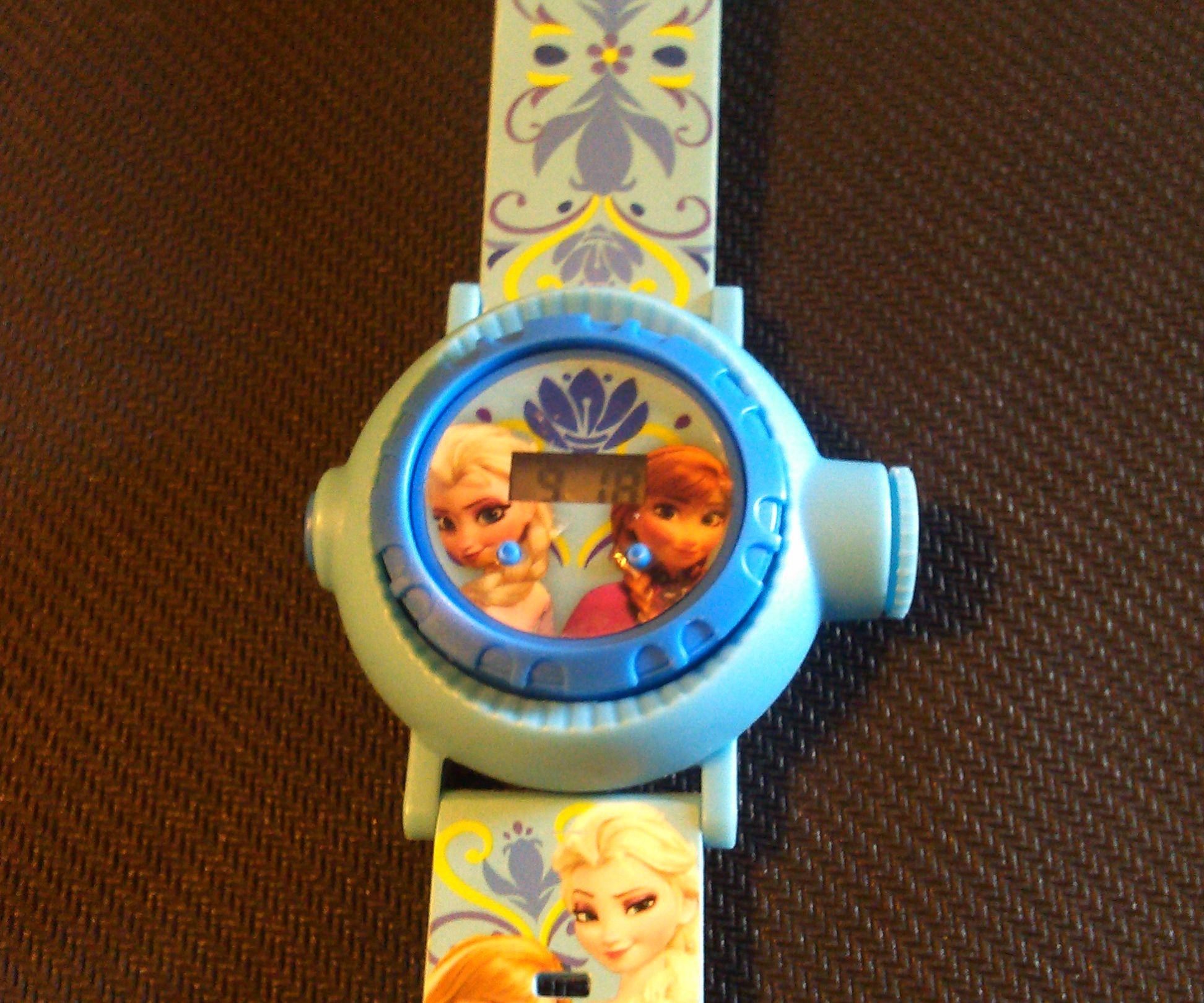 Girls Frozen Laser Watch : 5 Steps - Instructables