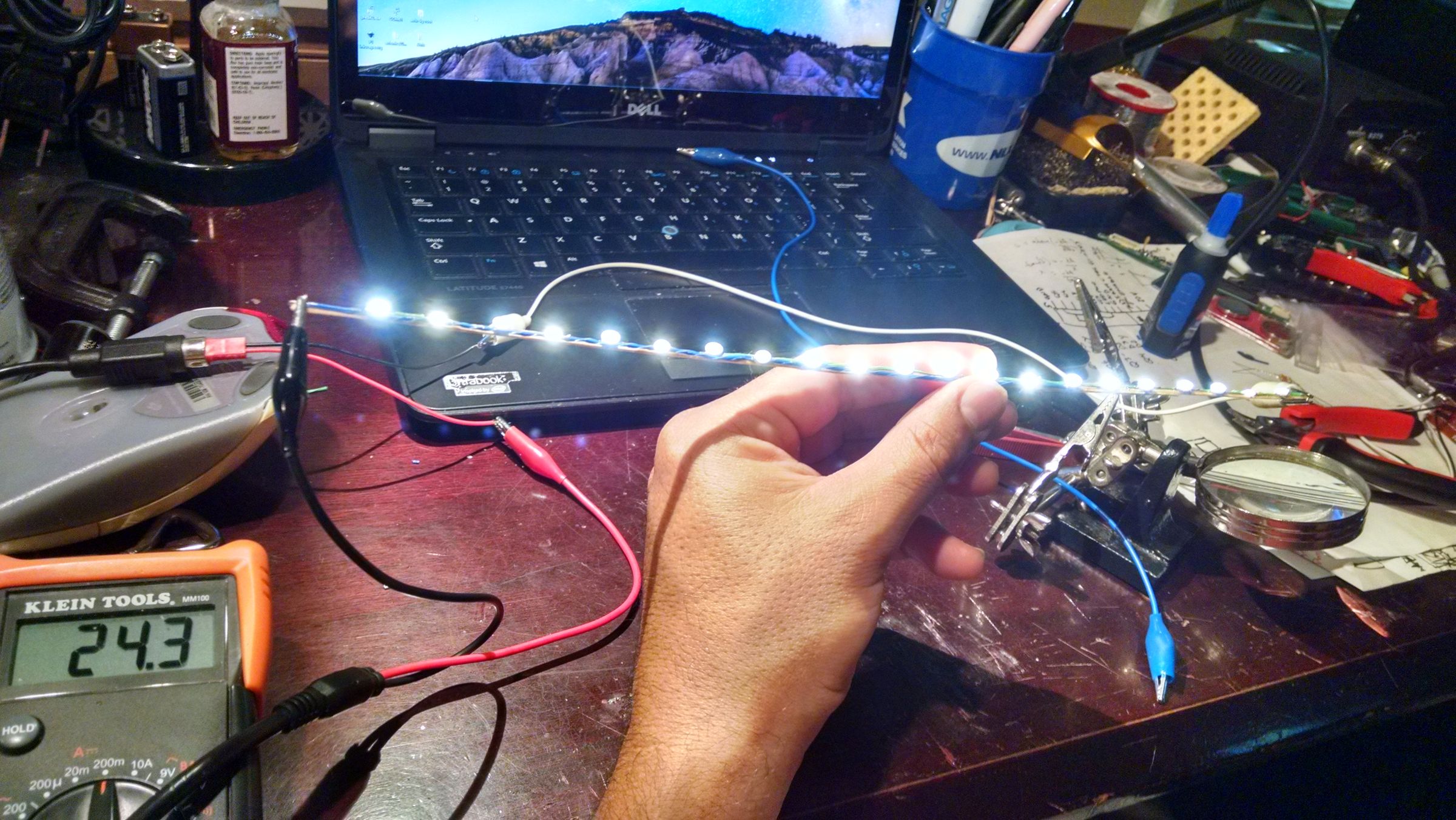 LCD Screen Back Light Replacement With LEDs : 14 Steps - Instructables