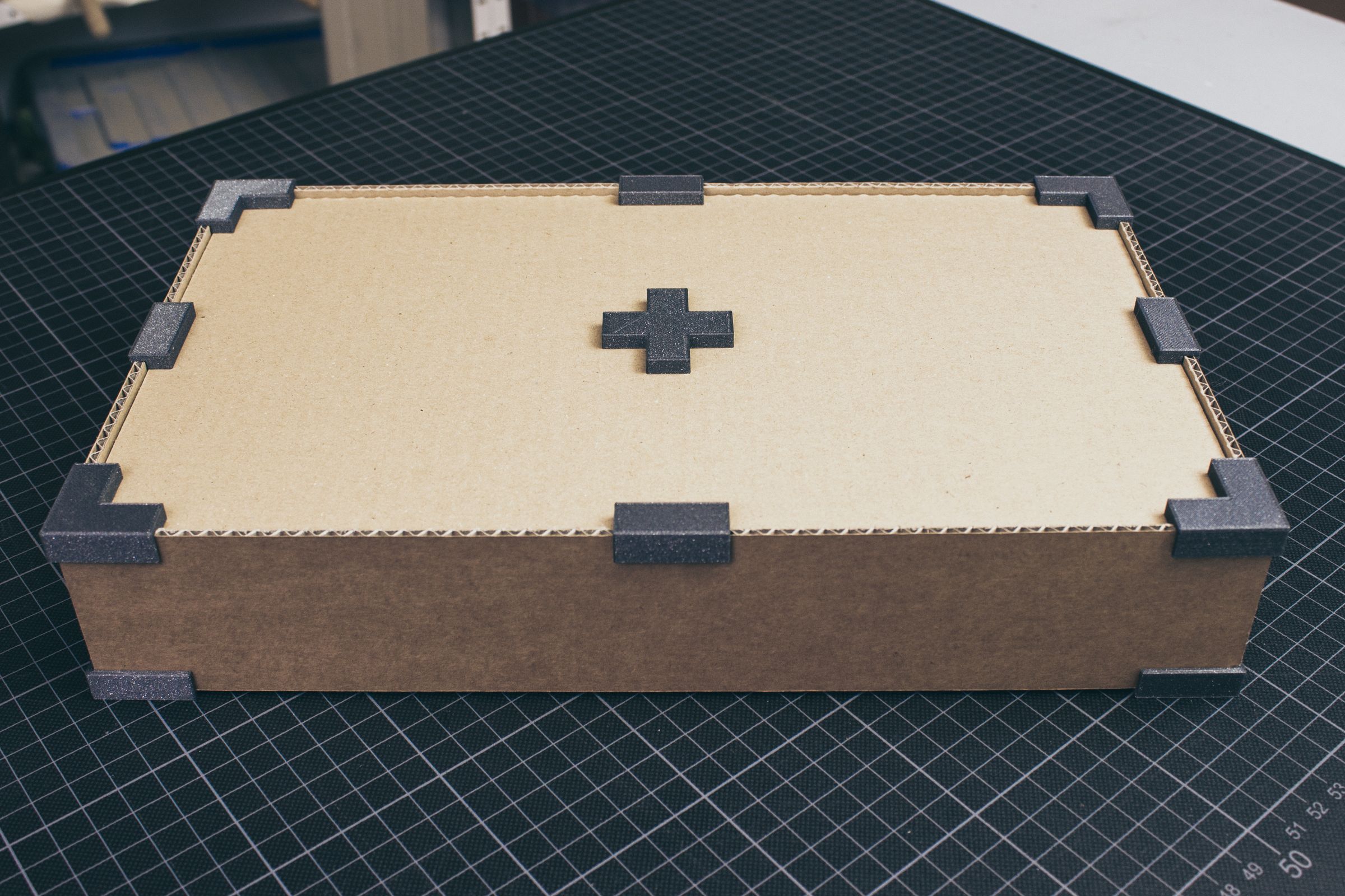 Storage Boxes Made Out of Cardboard and 3D Printed Parts (Update 2019 ...
