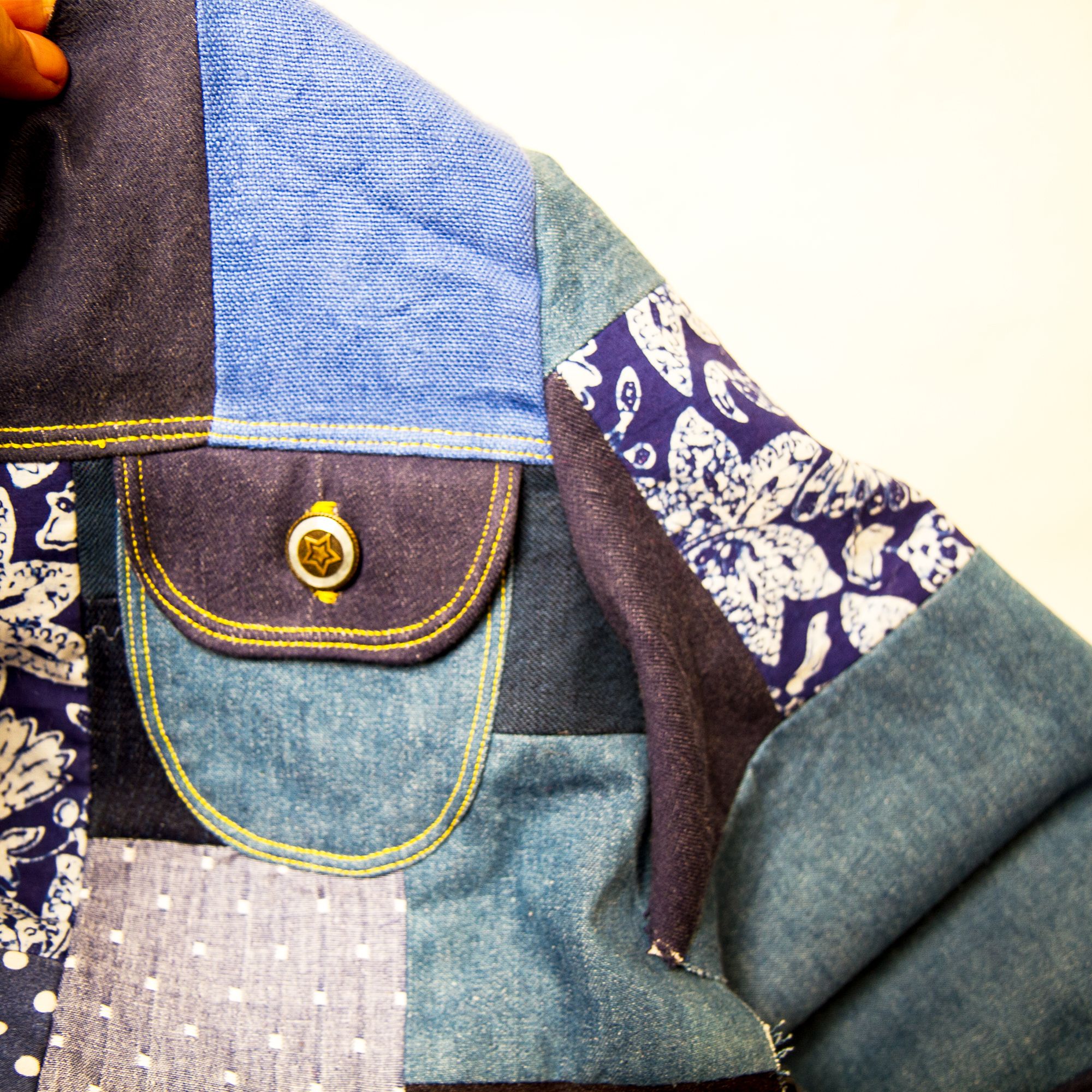 Patchwork Denim Jacket : 17 Steps (with Pictures) - Instructables