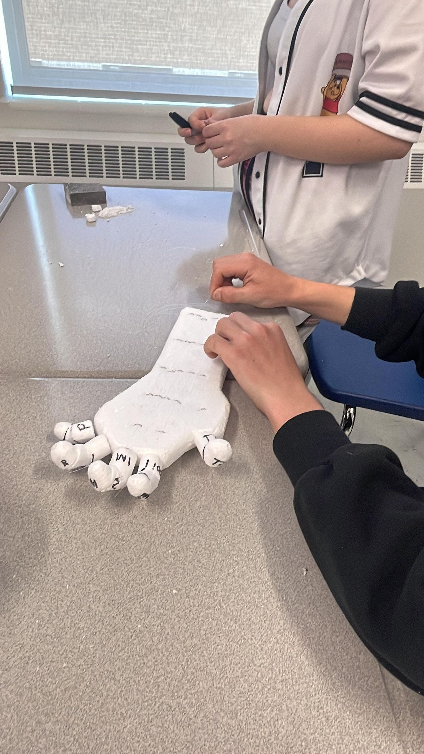 Styrofoam Robotic Hand: STEM : 18 Steps - Instructables