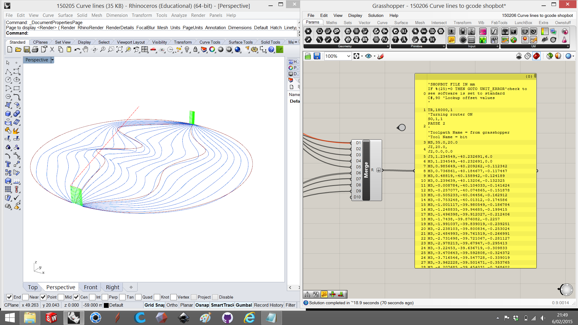 Make Awesome 3D Geometry by Programming CNC-code : 8 Steps (with ...