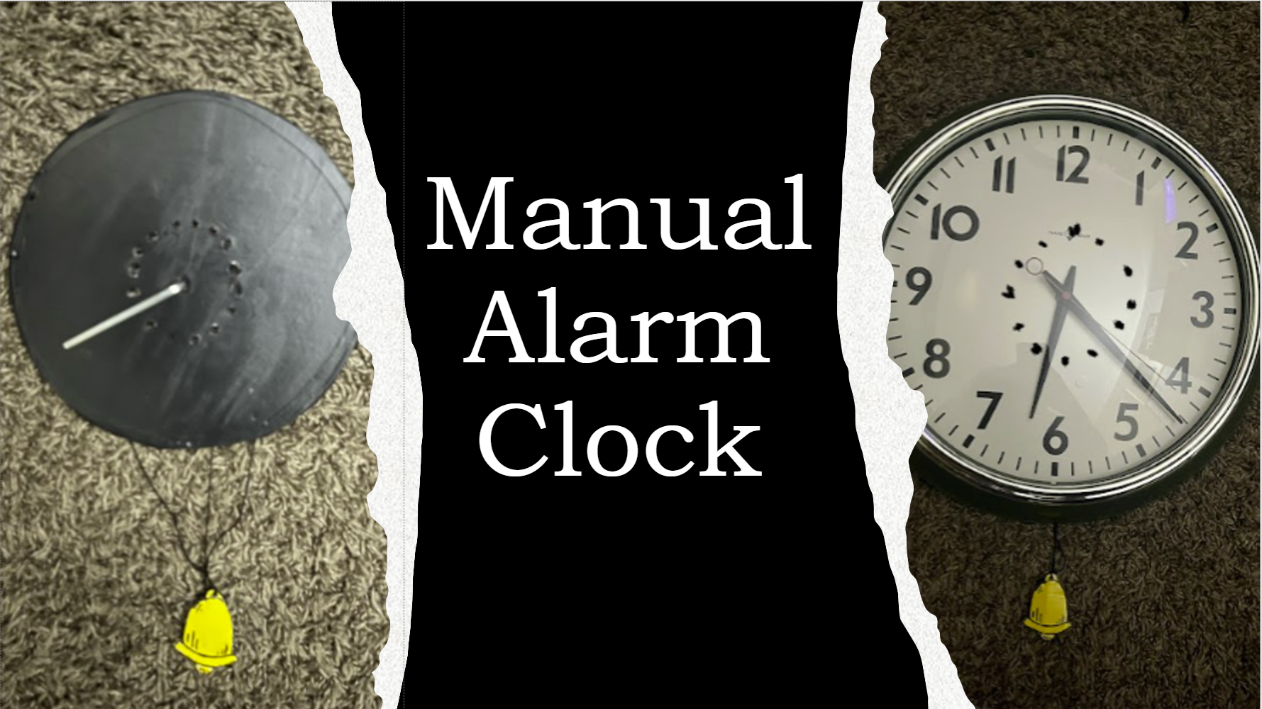 Modified Manual Alarm Clock : 7 Steps - Instructables