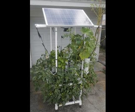 Build This Solar Powered Hydroponic Water Garden on Wheels - MUST READ ...