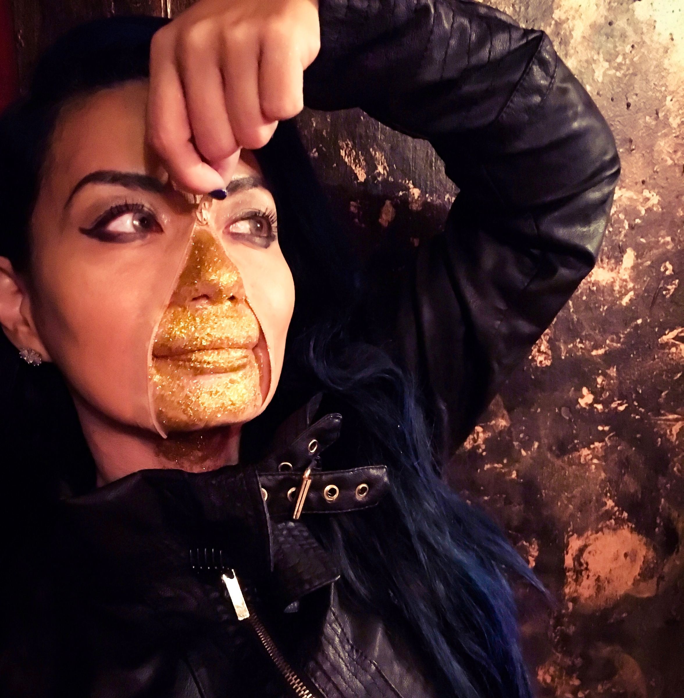 Golden Zipper-Face Costume : 6 Steps (with Pictures) - Instructables