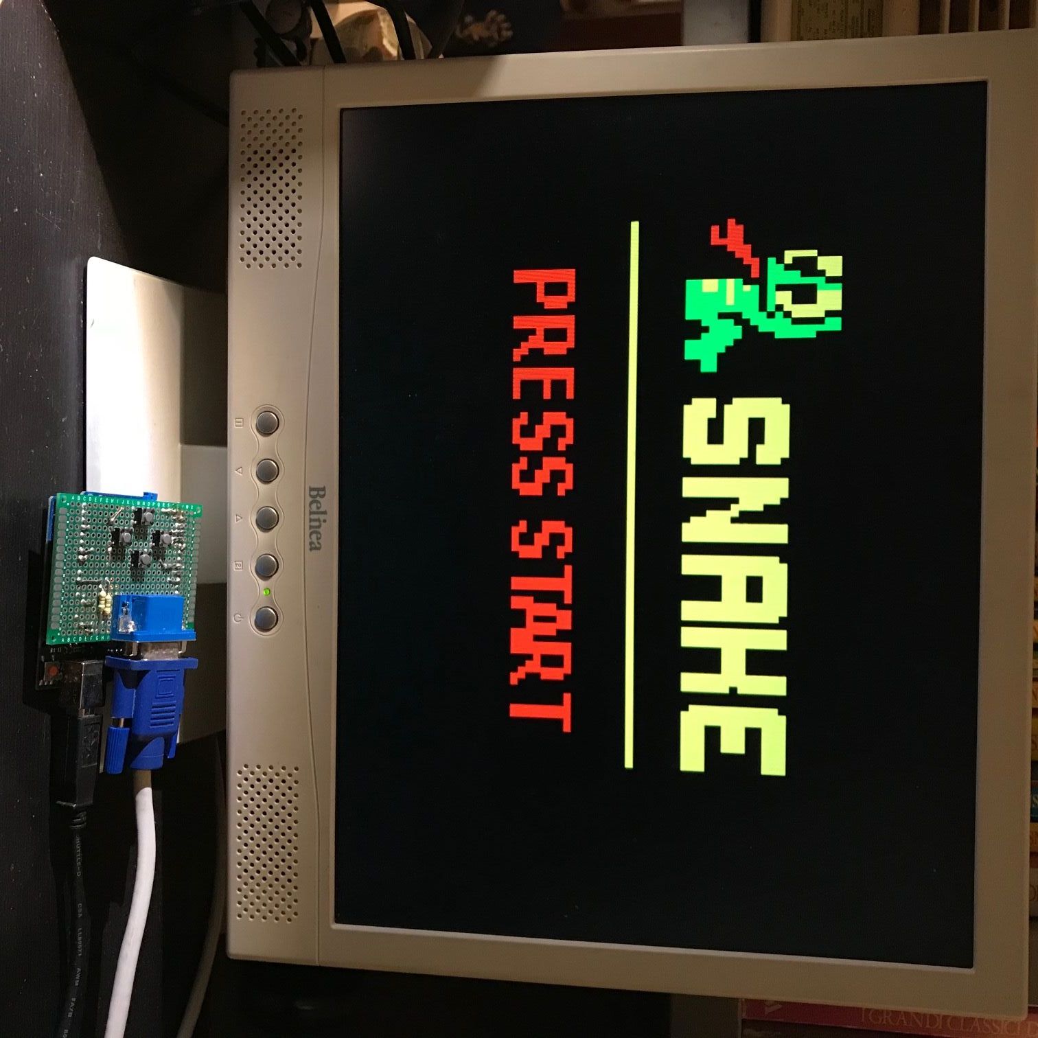 Arduino Snake on a VGA Monitor : 5 Steps - Instructables