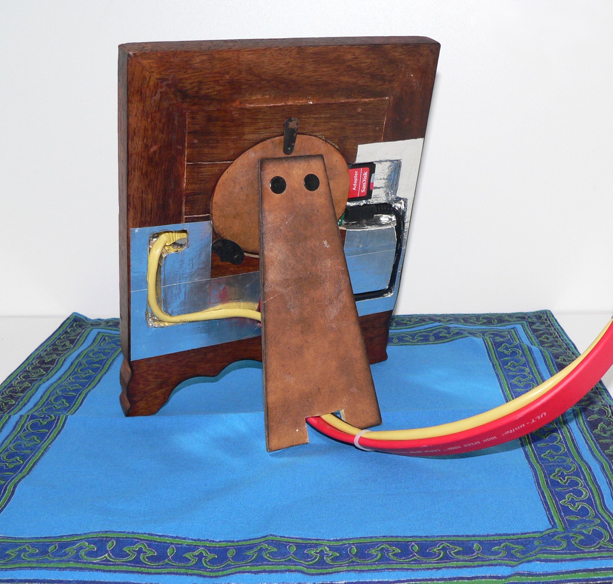 Wooden Raspberry Pi Picture Frame : 4 Steps - Instructables