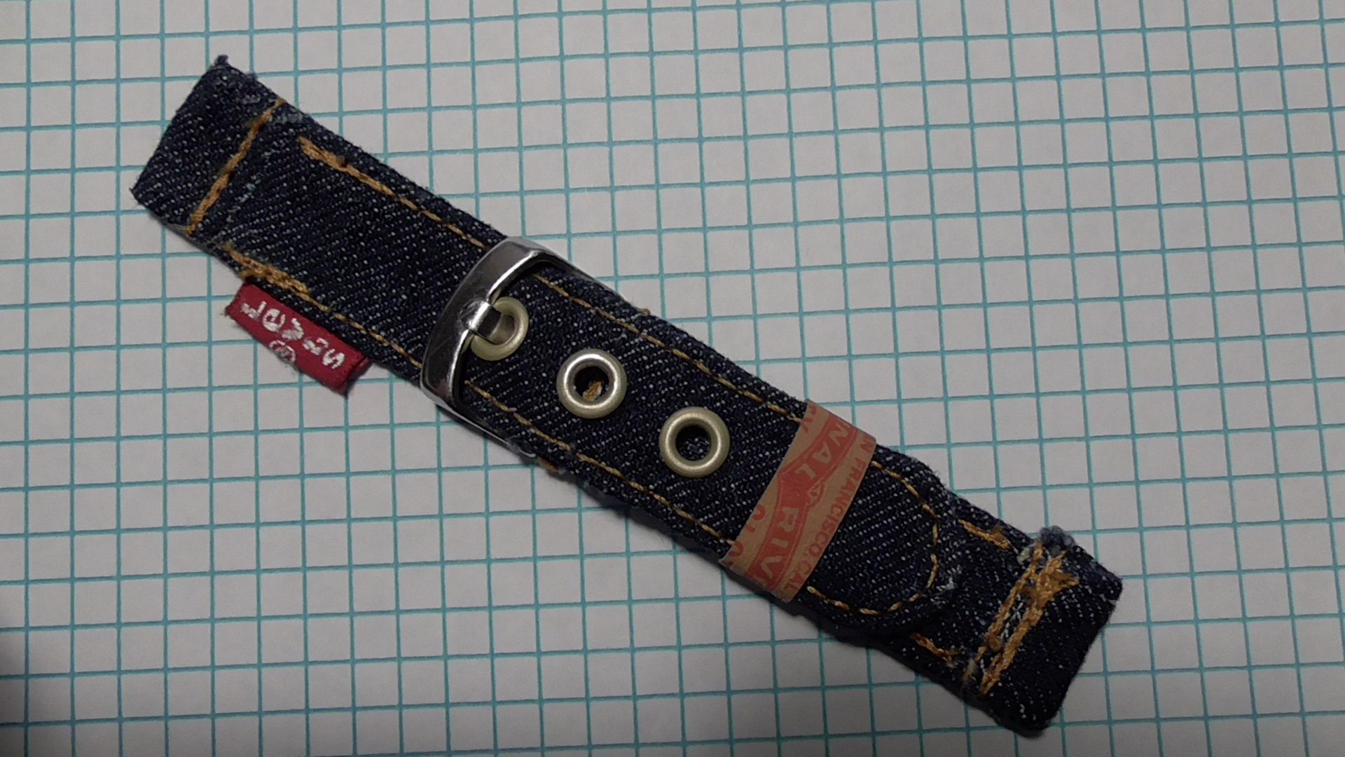 DIY Denim Watch Strap : 10 Steps (with Pictures) - Instructables