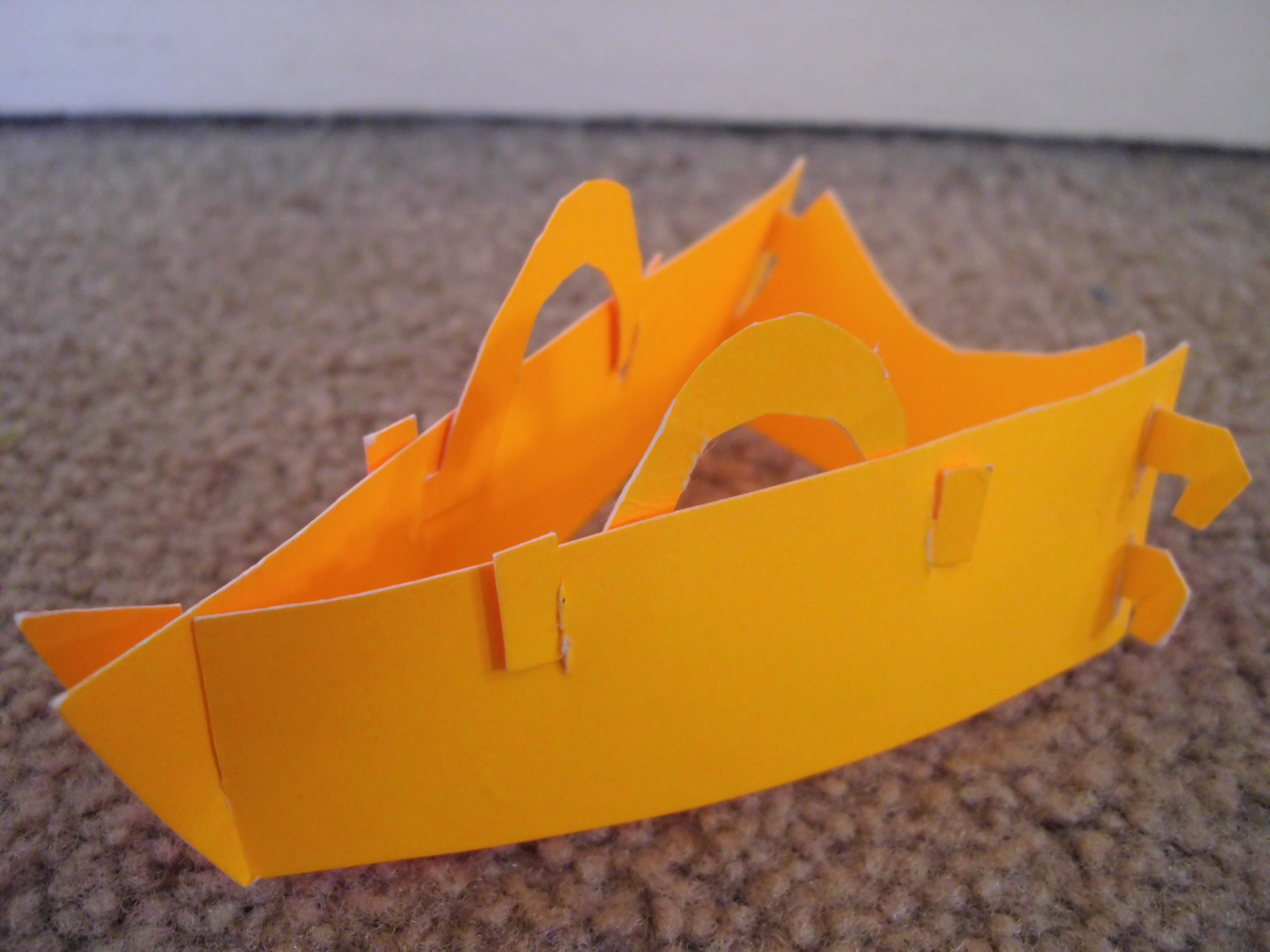 Fun and Easy-to-Make Cardboard Sail Boat Costume! : 14 Steps ...