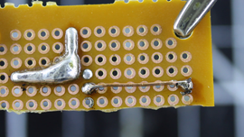 Using Perfboard | Soldering Basics : 14 Steps (with Pictures ...