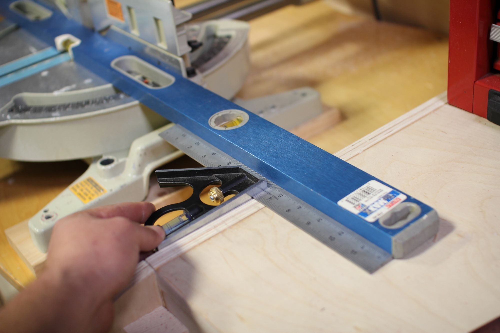 Combo Miter Saw Station Lumber Rack : 13 Steps (with Pictures ...