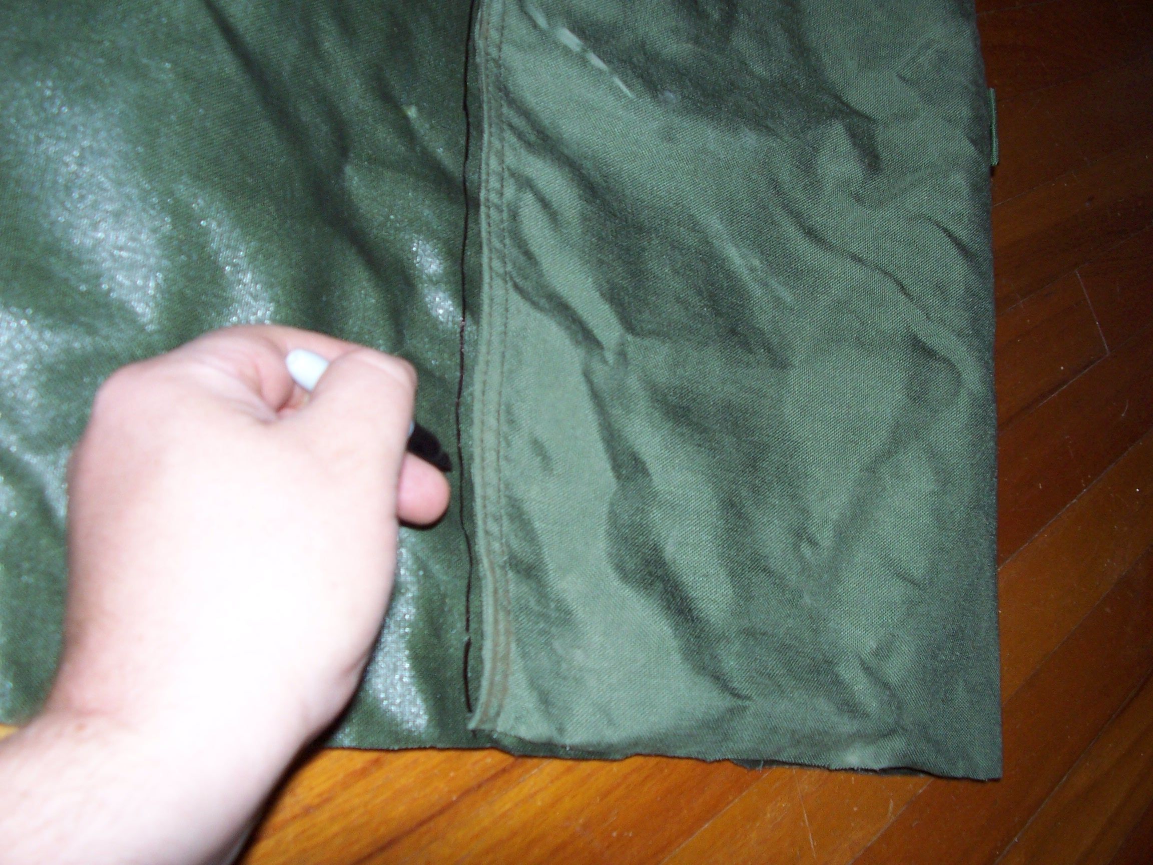 How to Make a Pretty Nice Lined Gun Case From an Old Army Dufflebag and ...