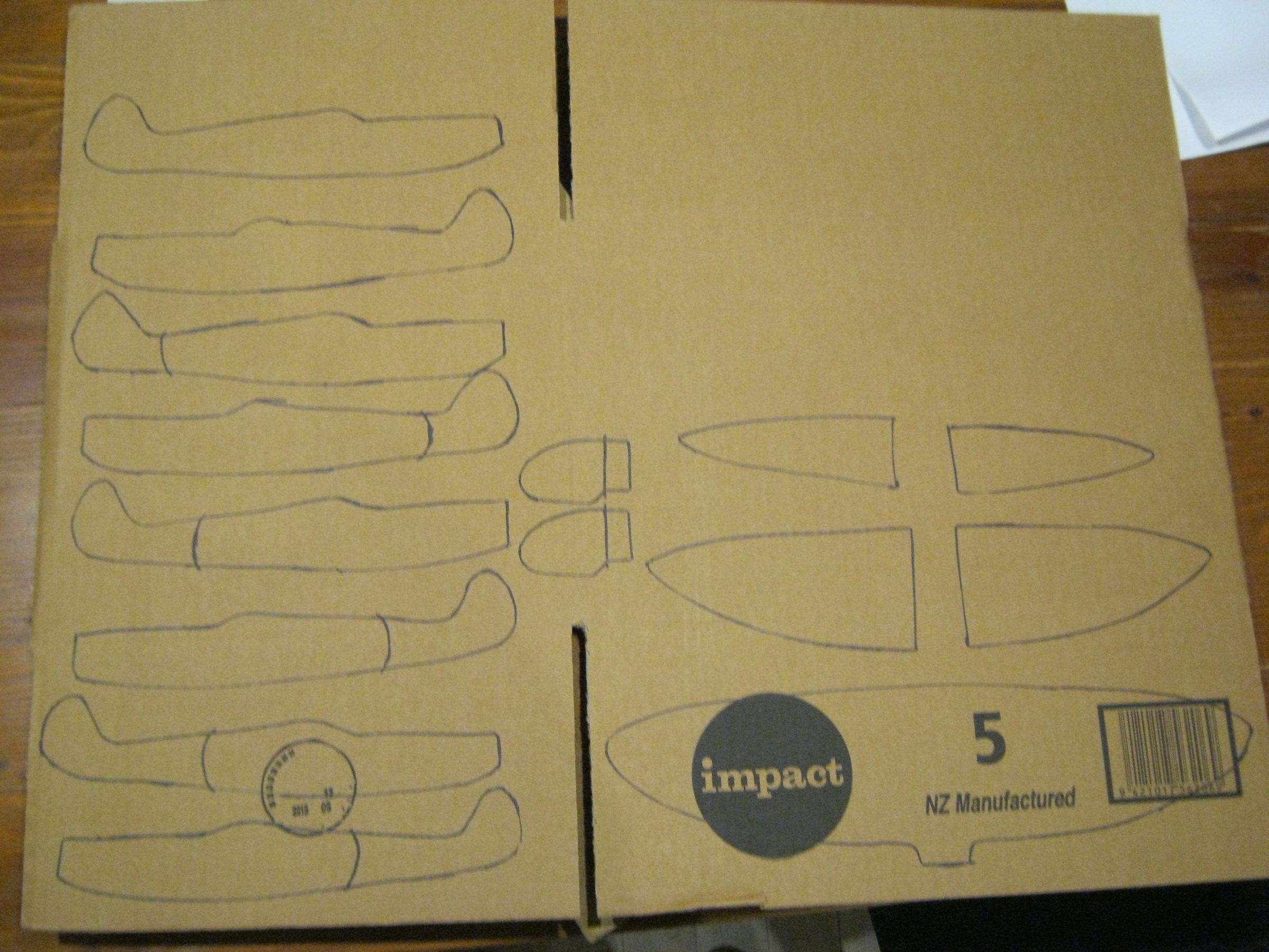 Cardboard Supermarine Spitfire Mk.5 : 4 Steps - Instructables