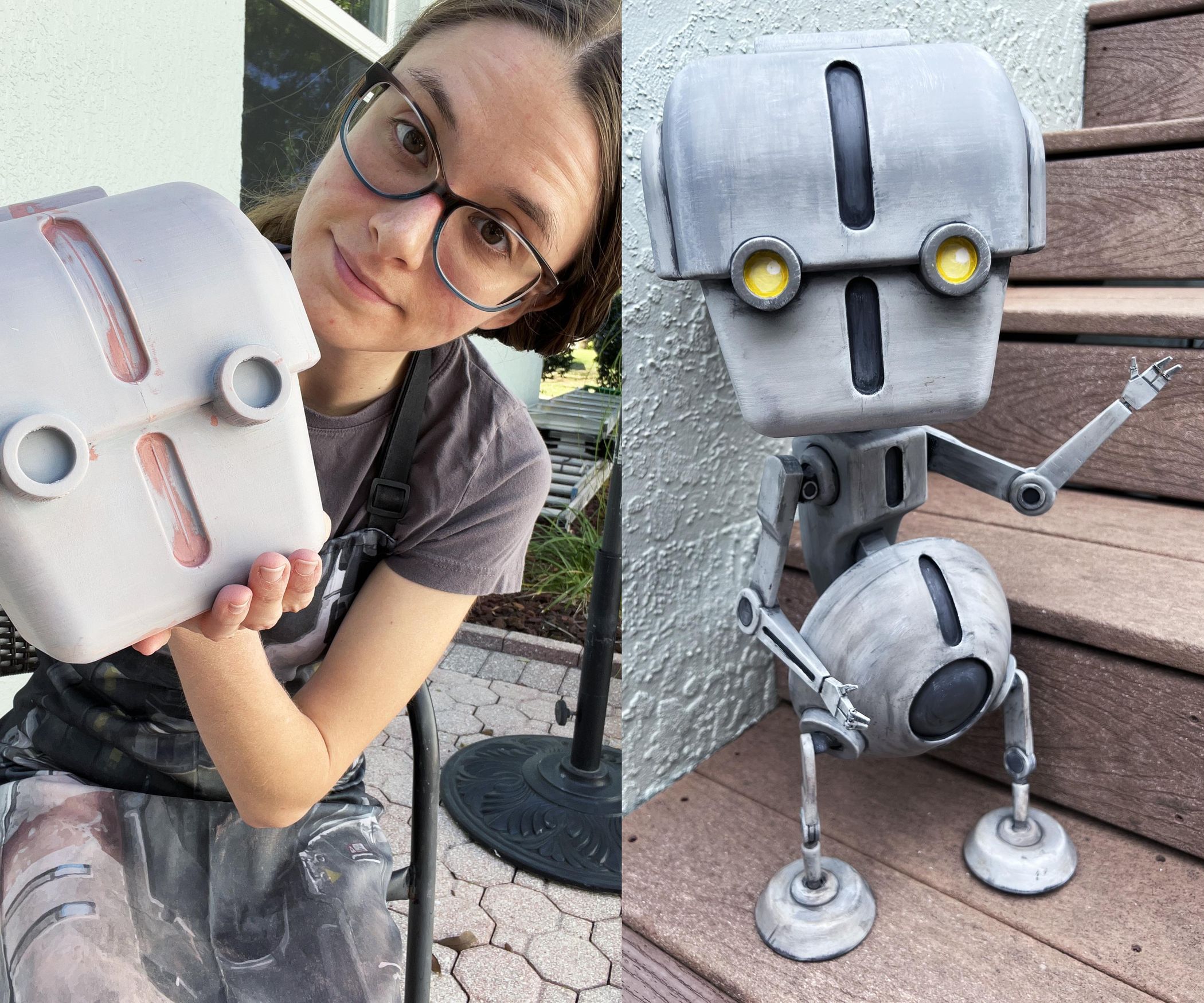 Making Life-size Todo 360! (Cad Bane's Droid - Star Wars) : 3 Steps ...