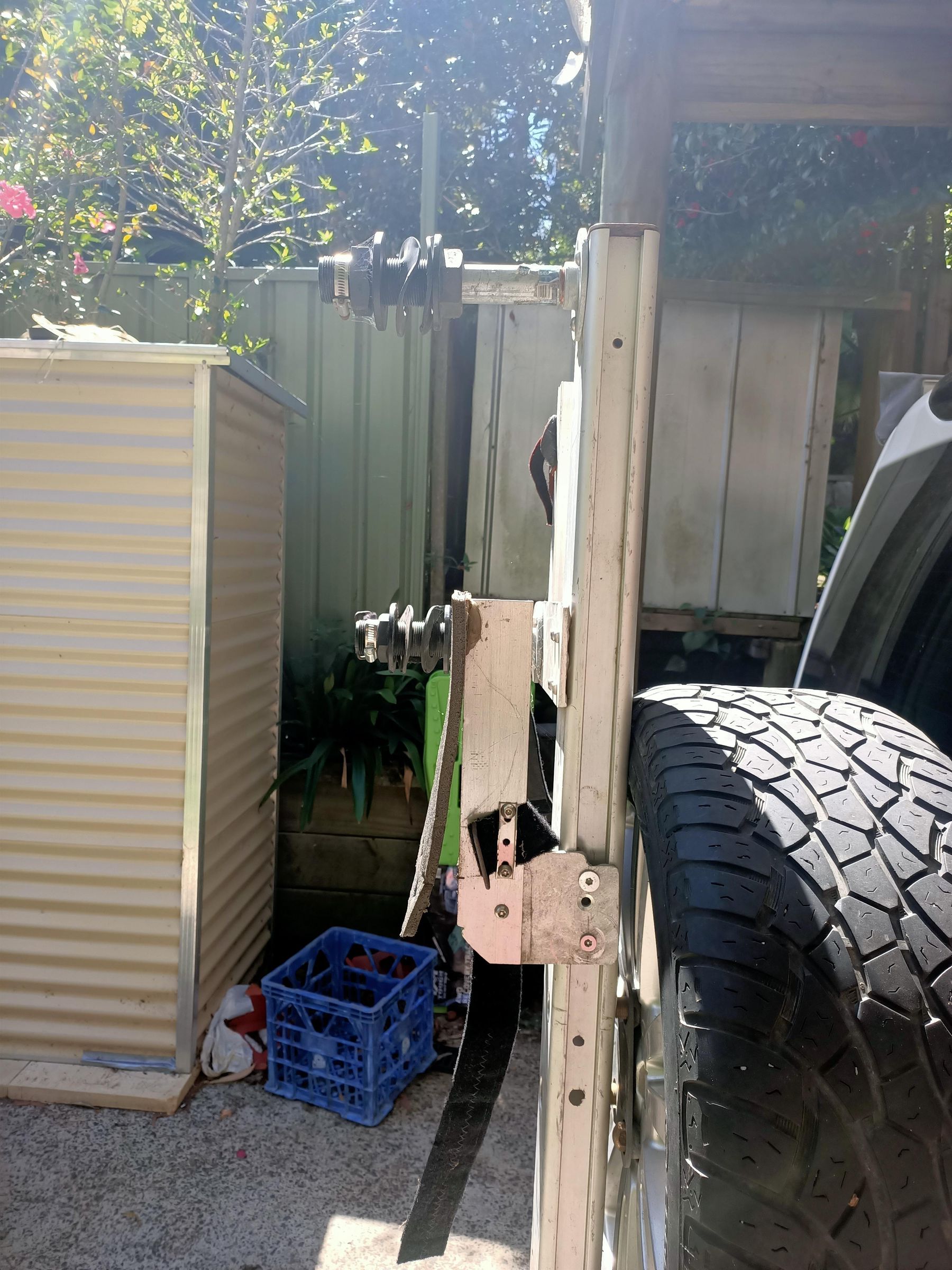 Swing Out Bike Rack - Instructables