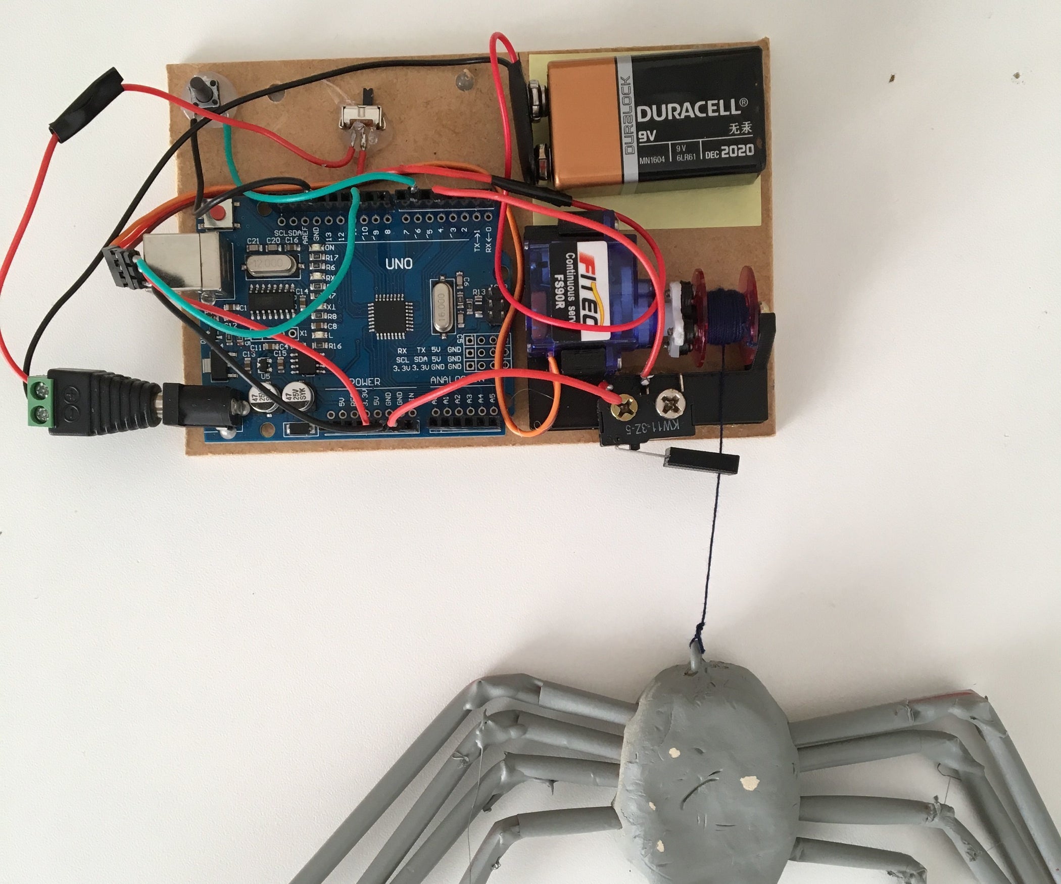 ITSY BITSY SPIDER (Arduino) : 5 Steps - Instructables